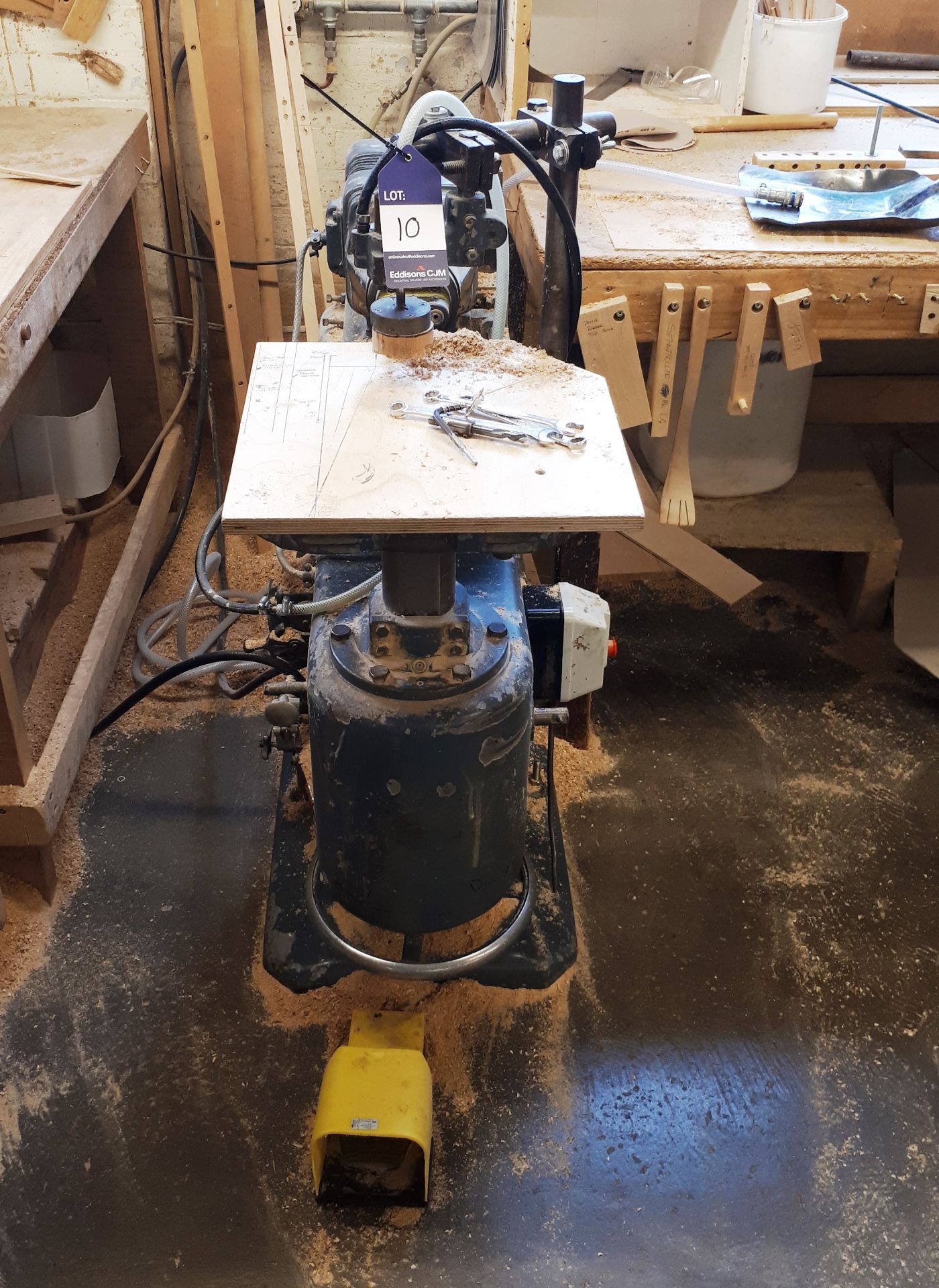 Brookman 78A twin drill borer *Please note, the machine is hard wired ...