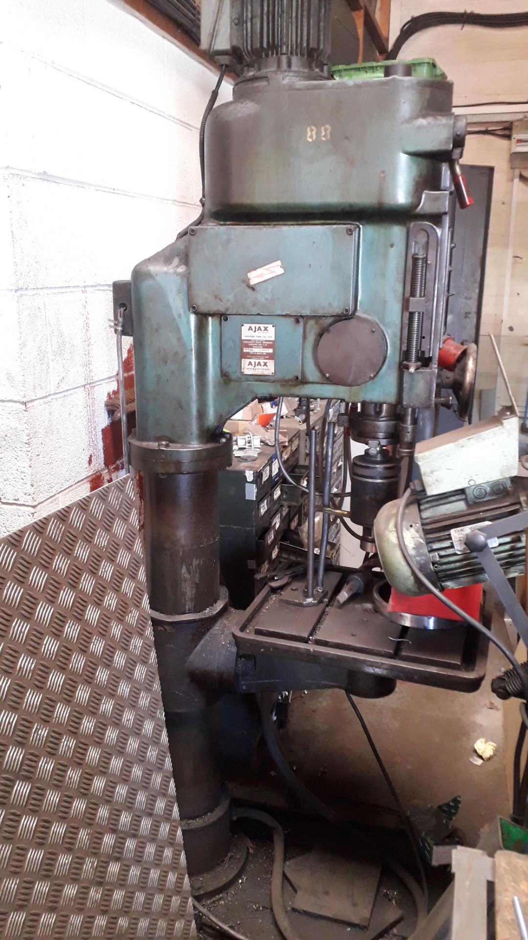 Ajax 17732 Spindle Drill Serial Number B9441 (Tapmatic 90x Tapping Head ...