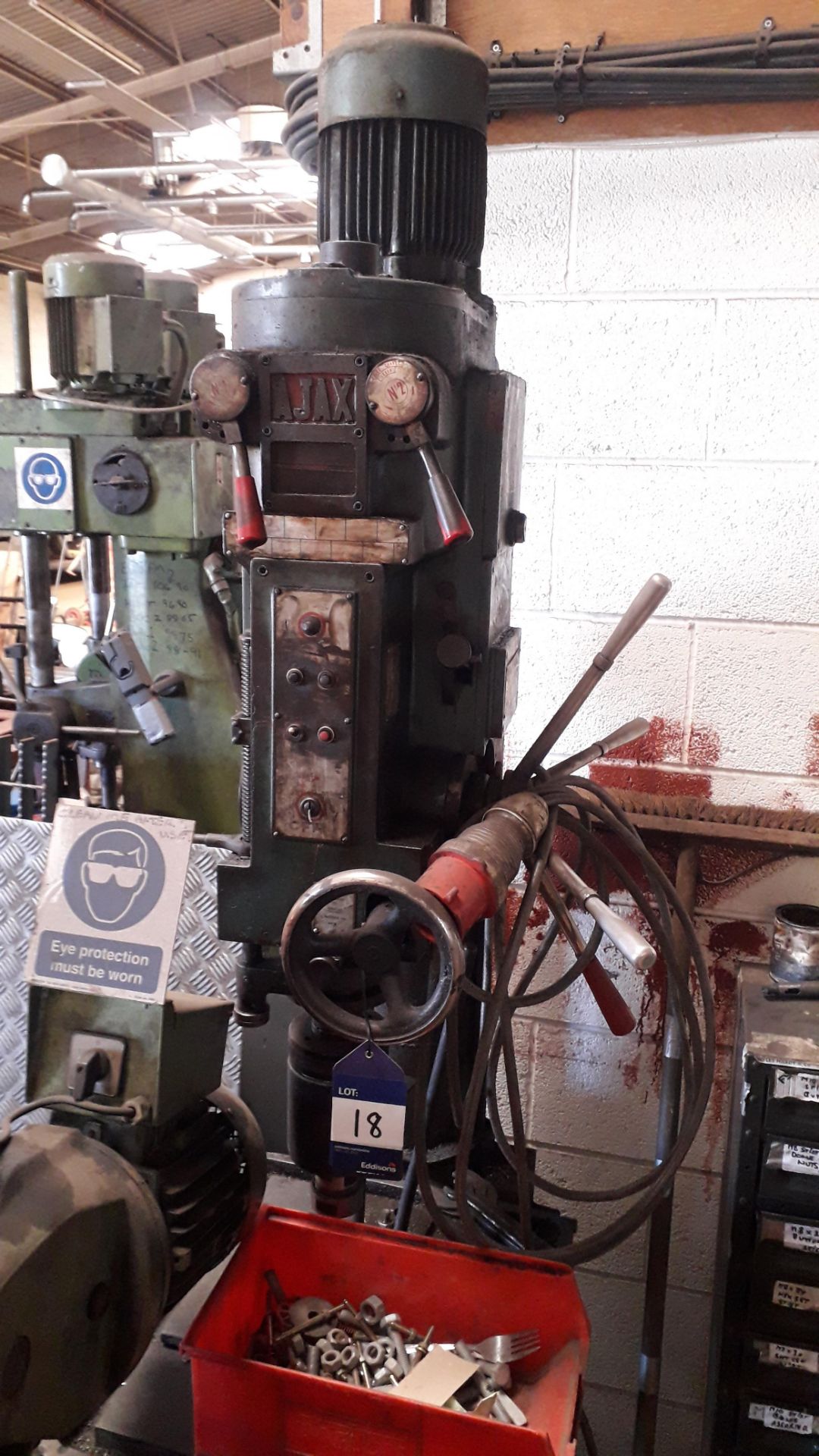 Ajax 17732 Spindle Drill Serial Number B9441 (Tapmatic 90x Tapping Head ...