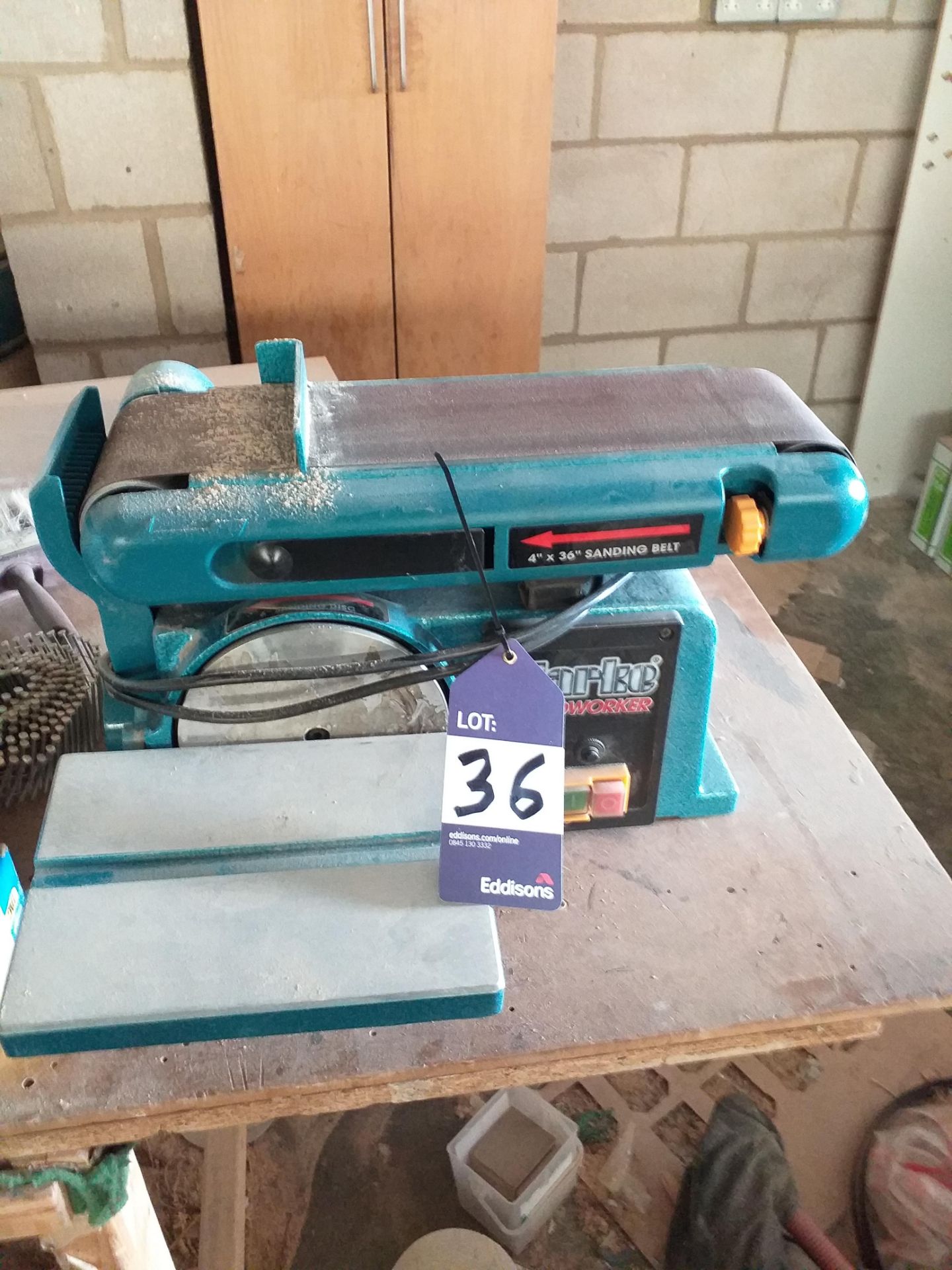 Clarke Woodworker CS4-6E Belt & Disc Sander