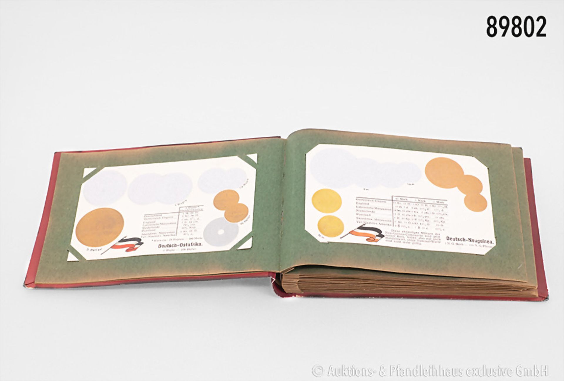 Max Heimbrecht (Hrsg.), Sammelalbum "Geldsorten aller Länder", Berlin ...