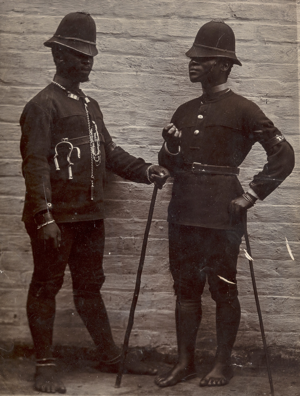 NO RESERVE Photographs.- Unidentified Photographer. Two Colonial ...