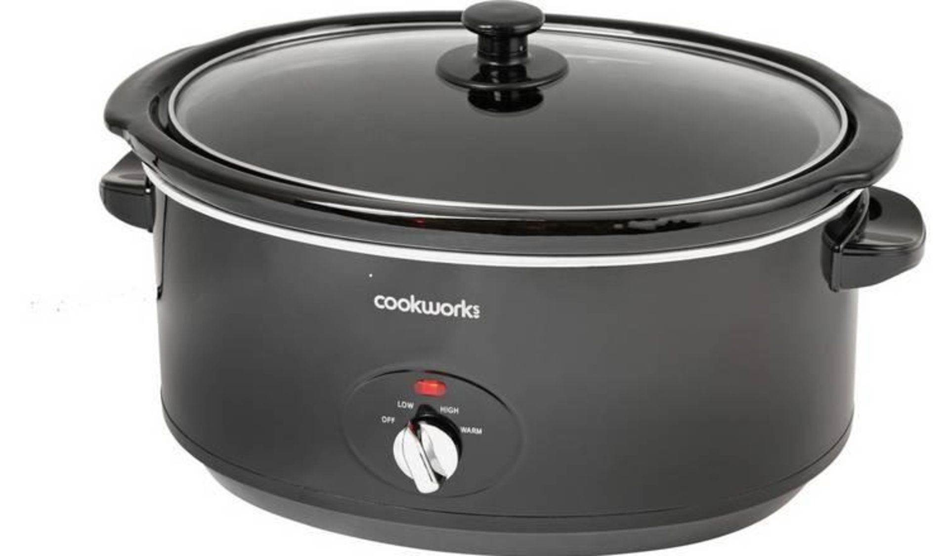 Item name: Cookworks 6.5L Slow Cooker - Black (699/2679) RRP (£): 29.99 ...