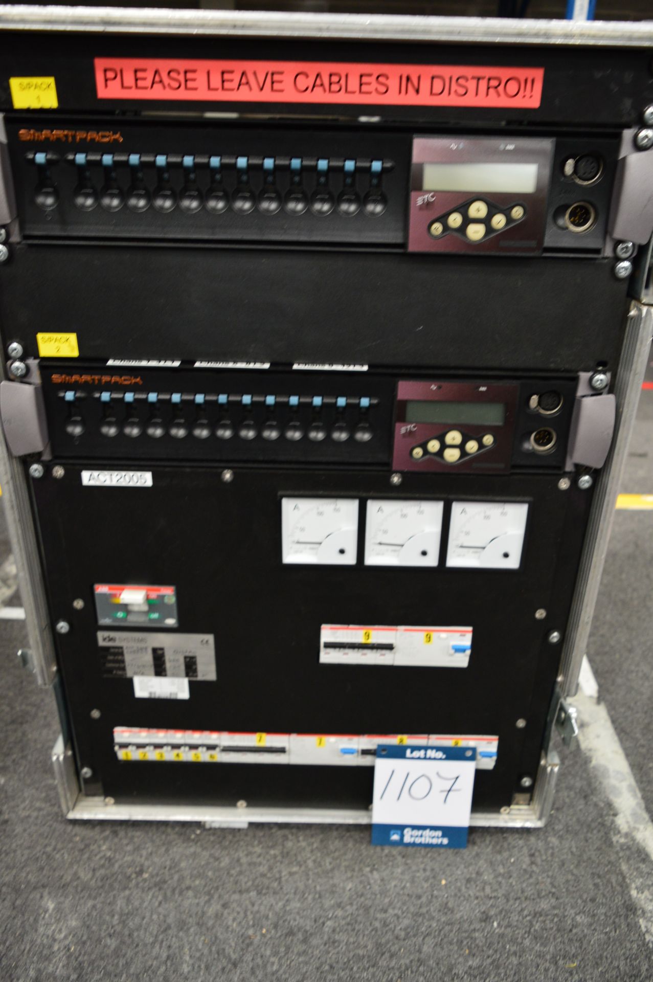 2x No. Electronic Theatre Controls (ETC), Smartpack 12 channel/1200w ...