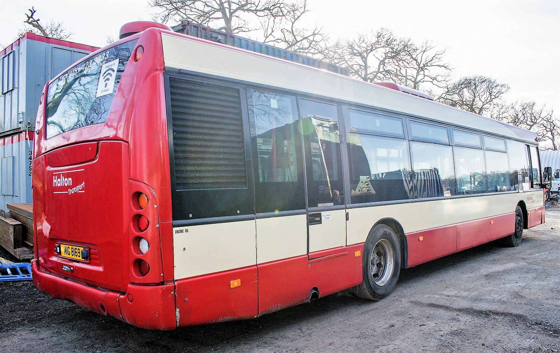 Scania OmniCity 33 seat single deck service bus Registration Number ...
