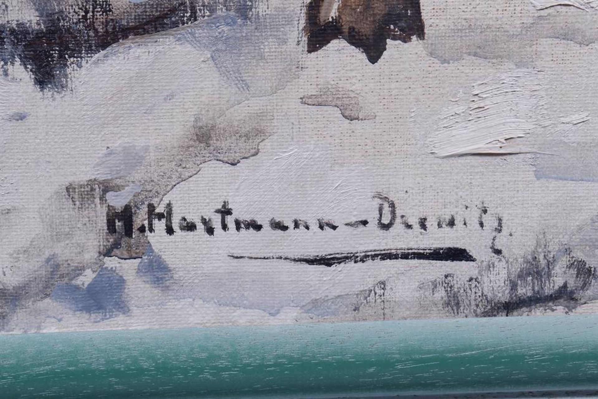 Hermann Hartmann-Drewitz (1879 in Berlin - 1966 in Eutin) "Fischerboot ...