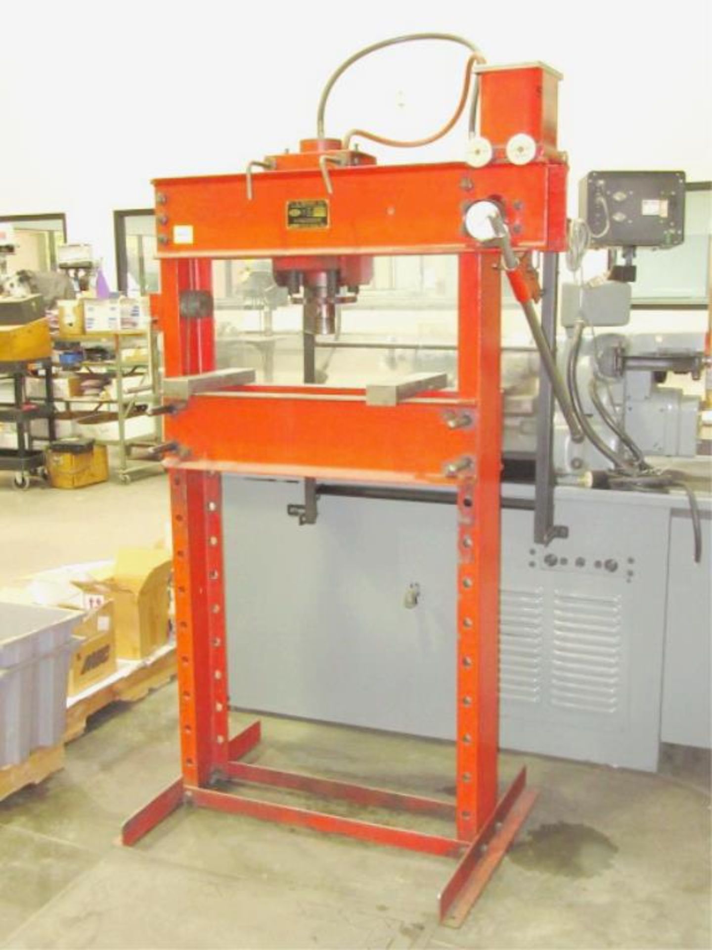 Fanco H40 7 40 Ton Capacity H-Frame Hydraulic Shop Press 40"H x 30"W ...