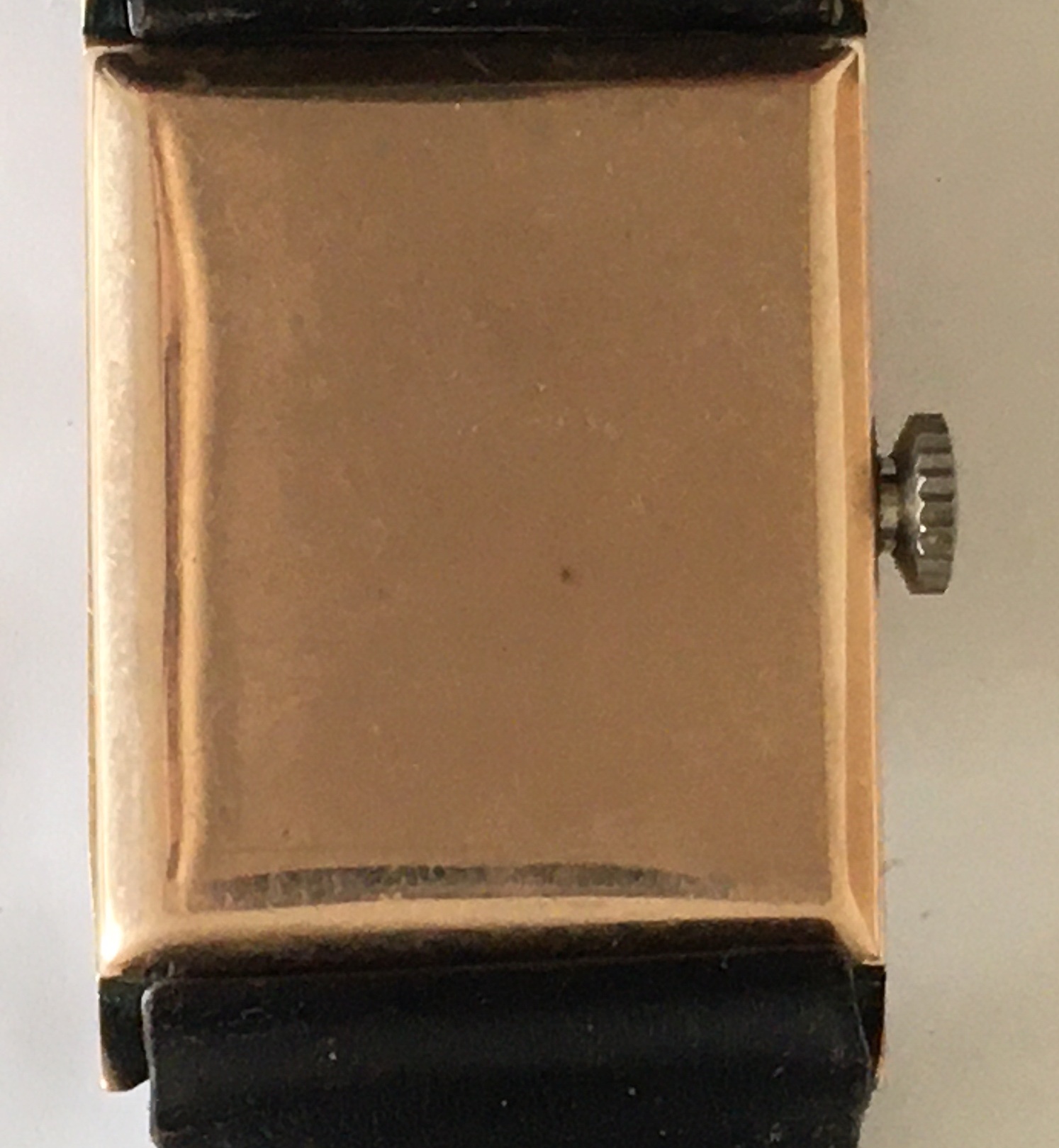 Vintage Bravington's London Gent 9 karat Gold Watch - face 30mm x 25mm ...