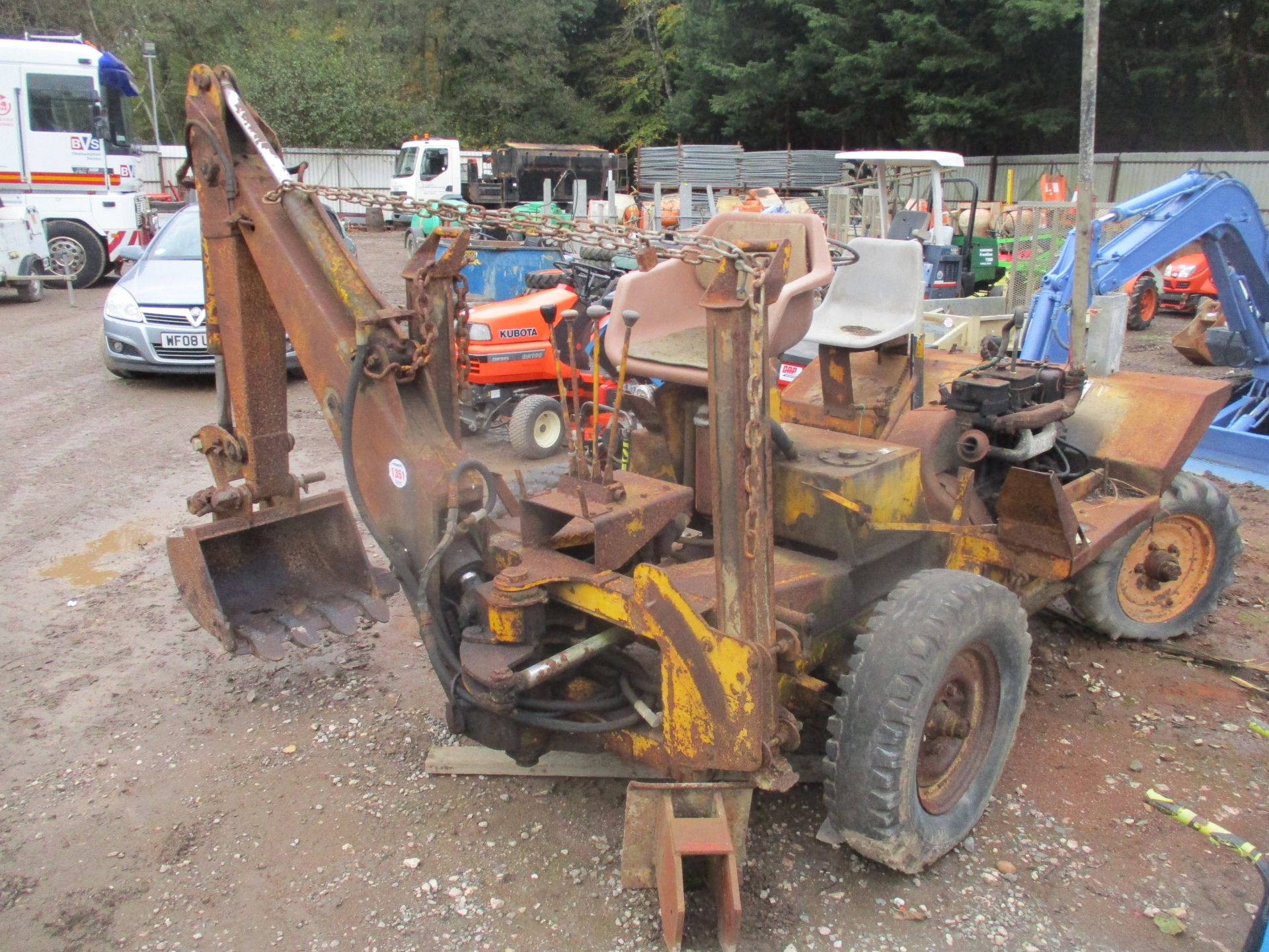 THWAITES DIGGER DUMPER Item Location: Husseys, Exeter, Devon, EX4 2HH ...