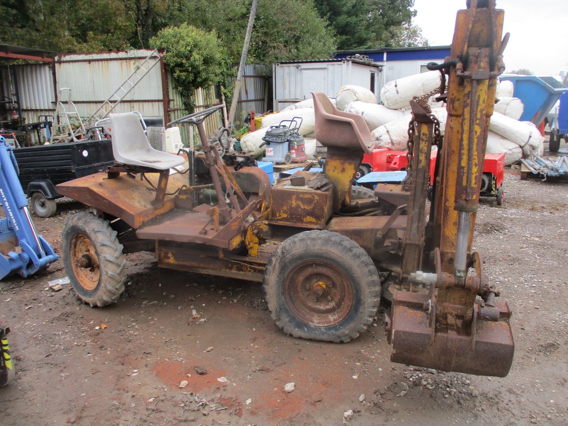 THWAITES DIGGER DUMPER Item Location: Husseys, Exeter, Devon, EX4 2HH ...