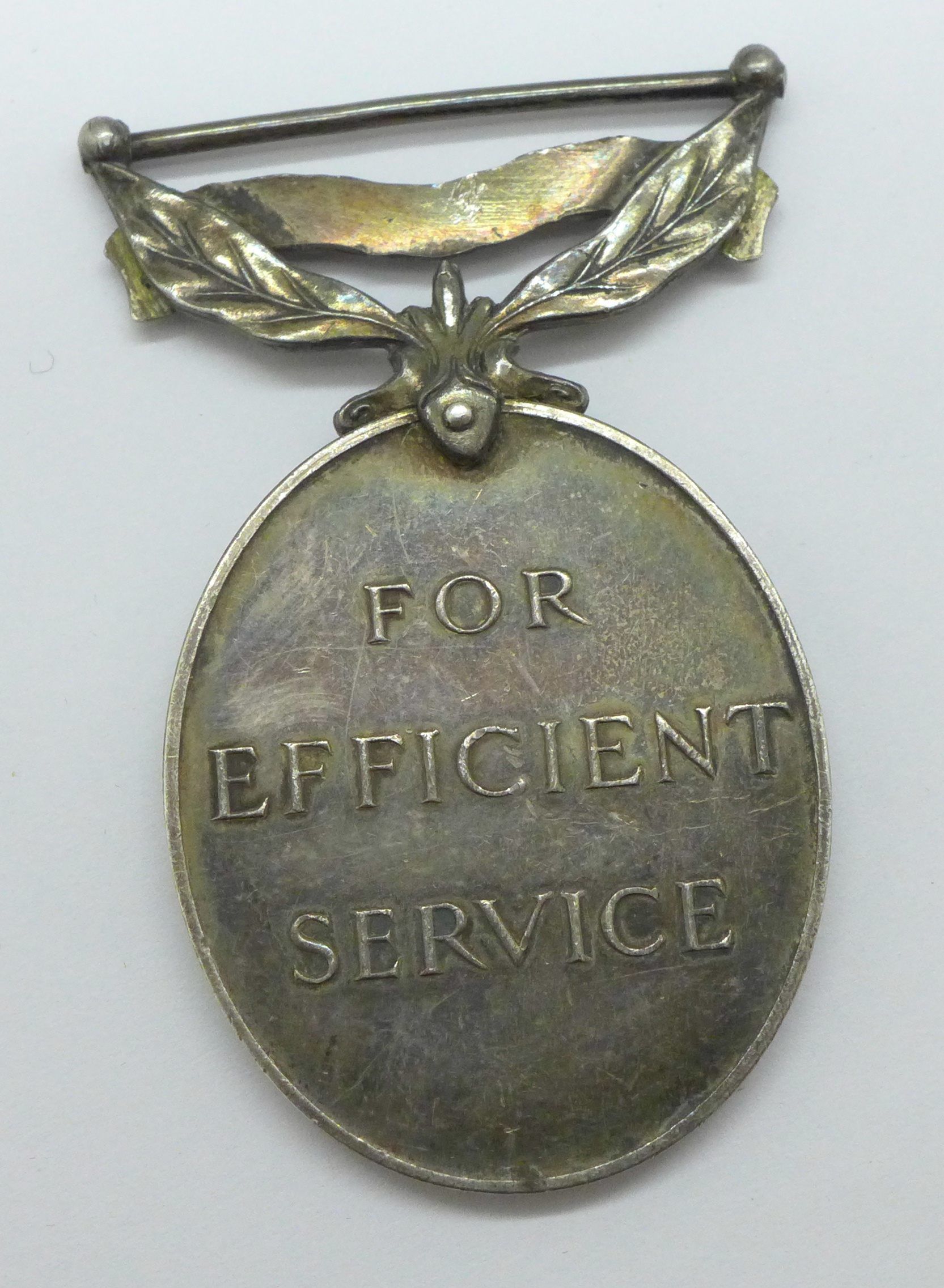 A Territorial For Efficient Service medal