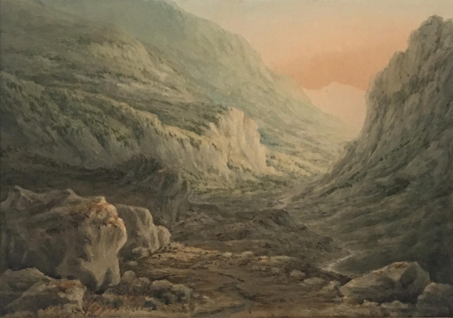 John Warwick Smith (1749-1831), Borradaile, watercolour, 15 x 21 ...