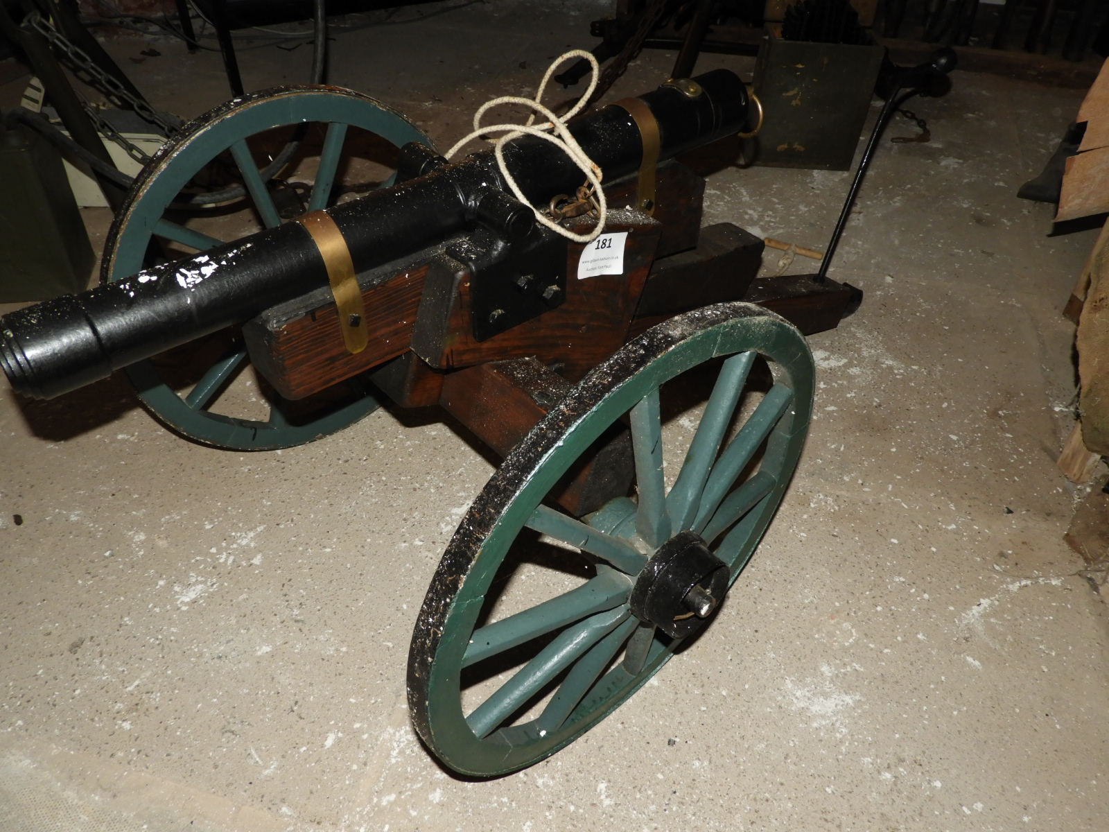 Ceremonial Blank Firing 10 Gauge Cannon