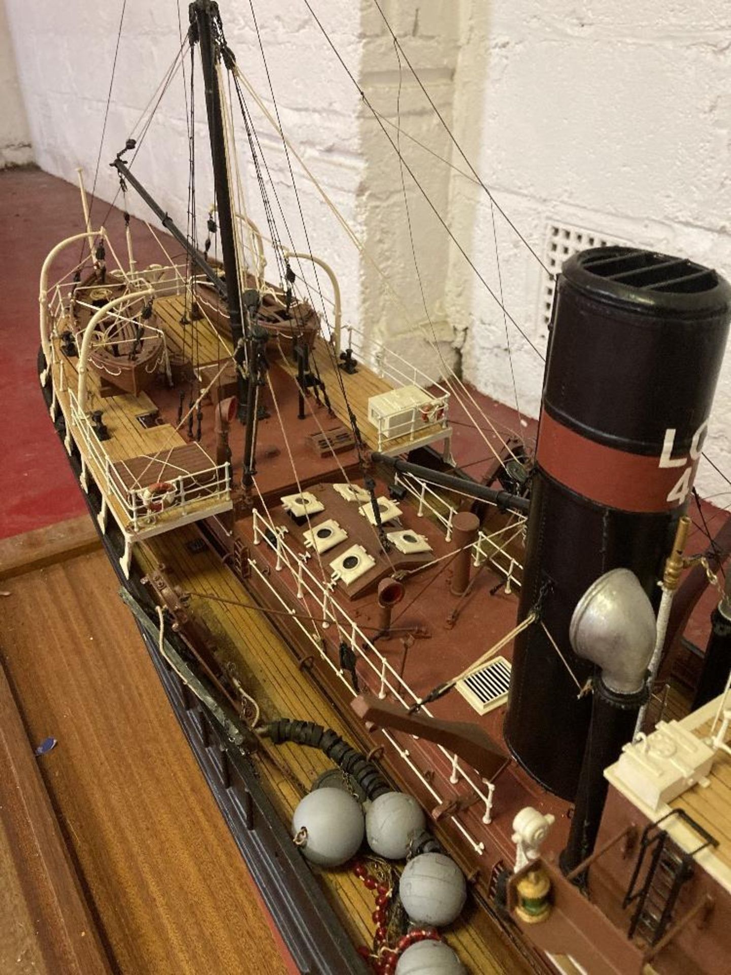 Red Falcon L04 Trawler Ship/boat/vessel 1:30 Scale Model Model; Length ...