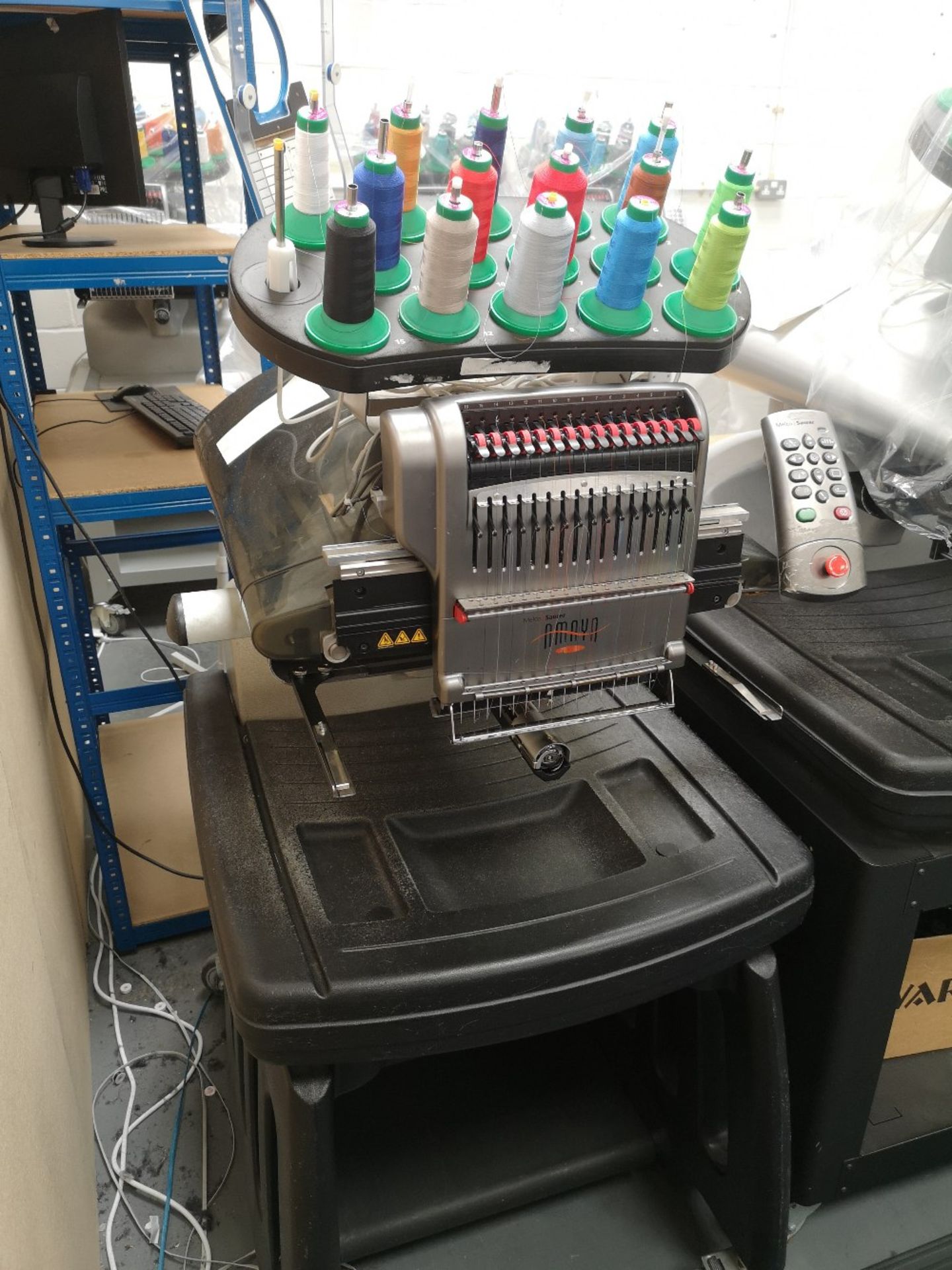 MELCO Saurer Amaya Embroidery machine XT PN 3000007Serial no. 328128 ...