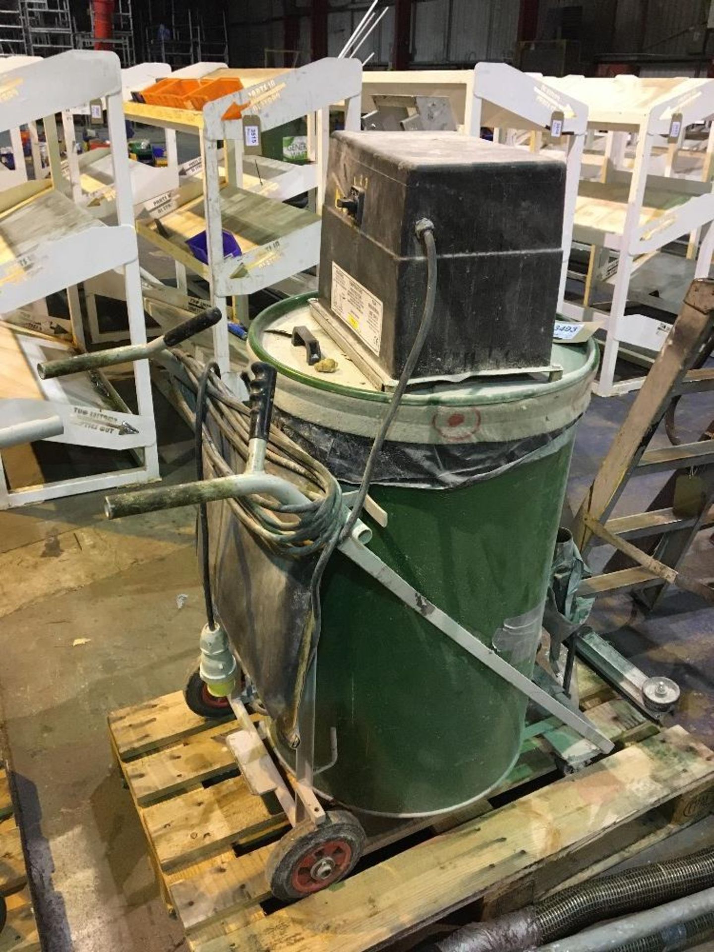 Big Brute Industrial Vacuum Cleaner 115VSerial No K54749