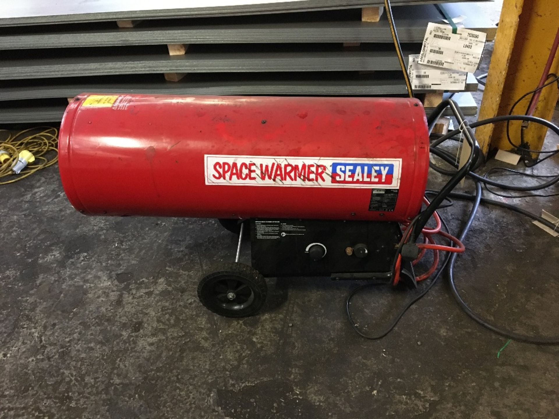 Sealey LP401 Gas Powered Space HeaterSerial No. K1509