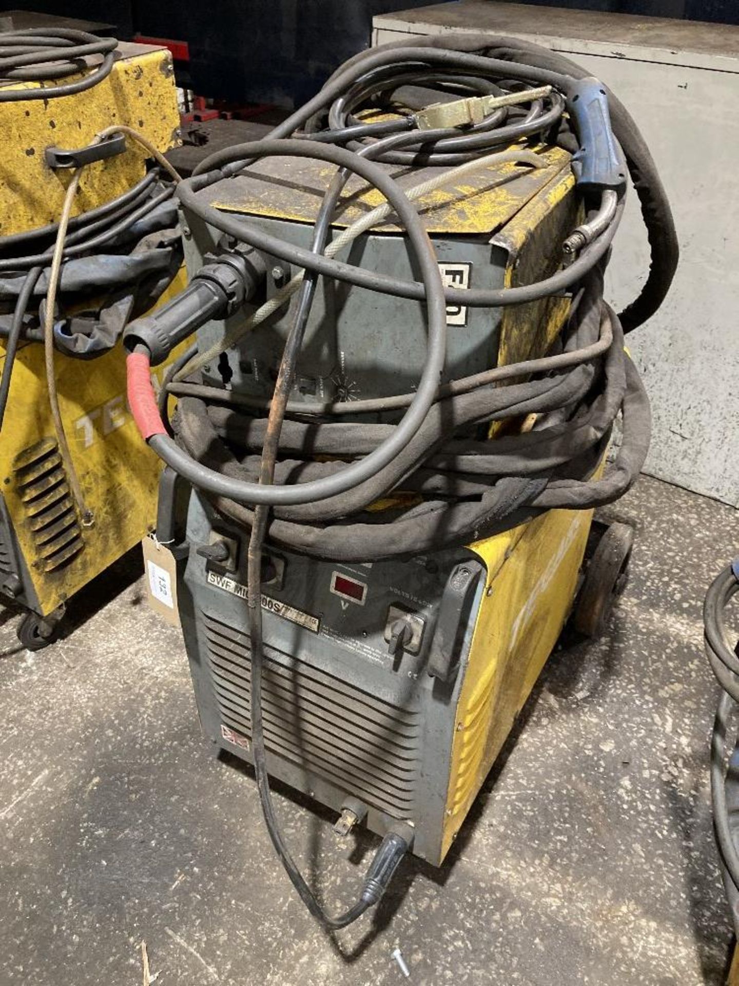 Tecarc SWF MIG 400S MIG welding set c/w F40 Wire FeederSerial No ...