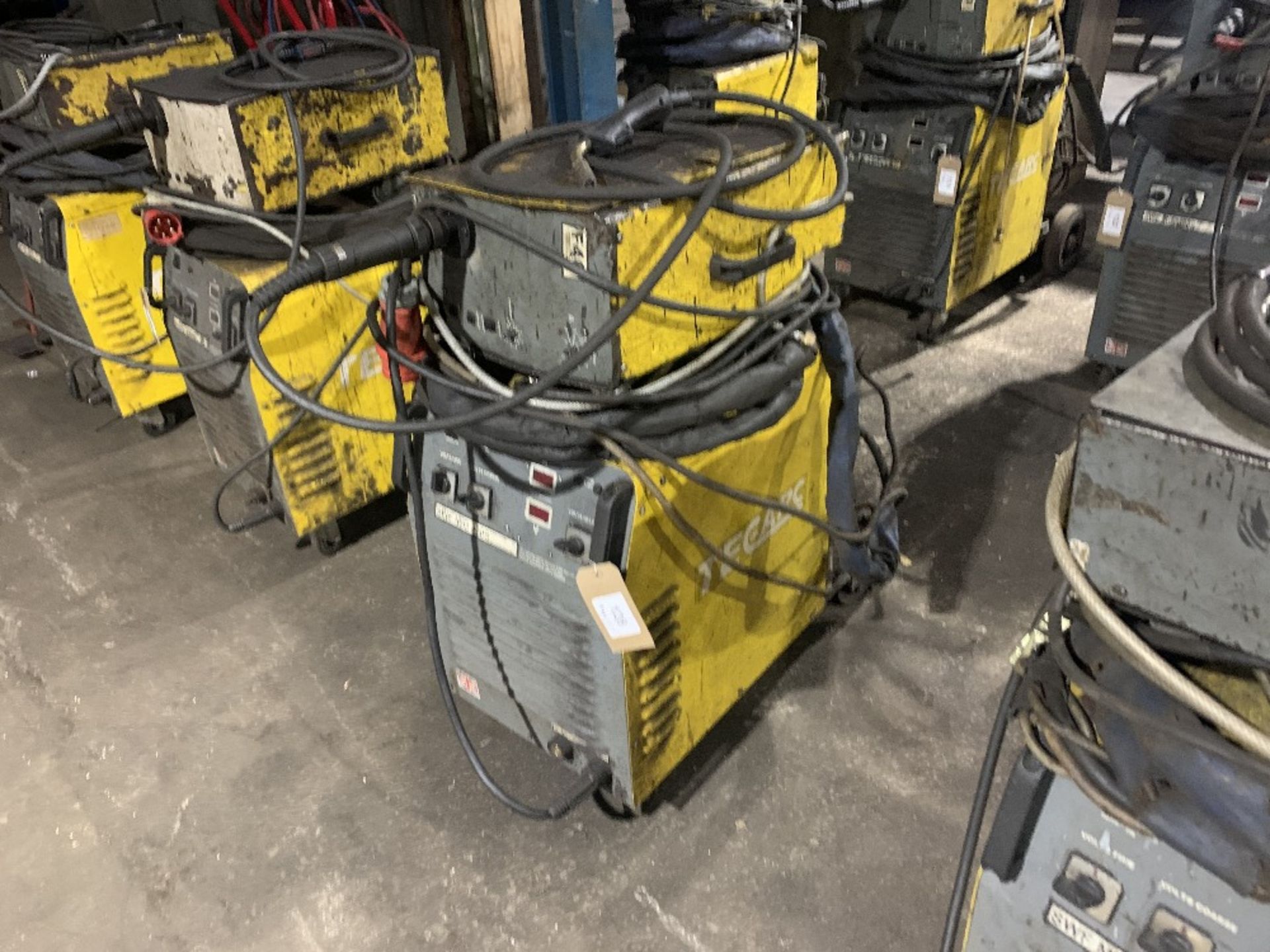 Tecarc SWF MIG 400S MIG welding set c/w F40 Wire FeederSerial No ...