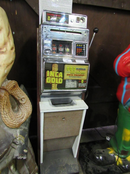 Fruit machine 'One Arm Bandit' manufactured by Ainsworth Consolidated ...