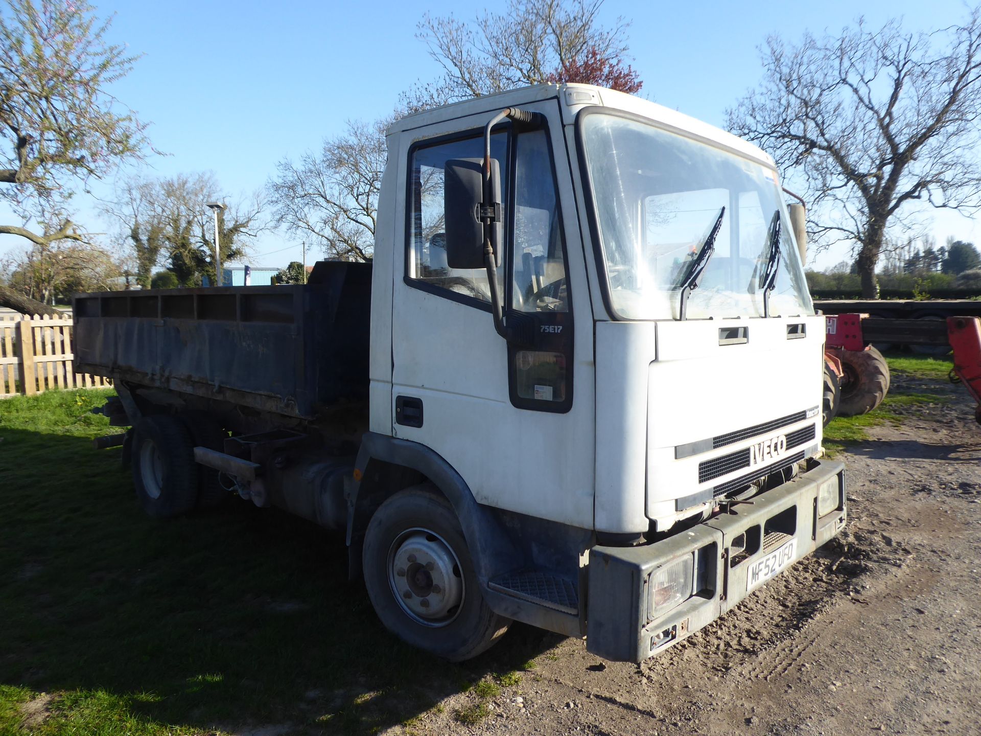 Iveco tipper lorry