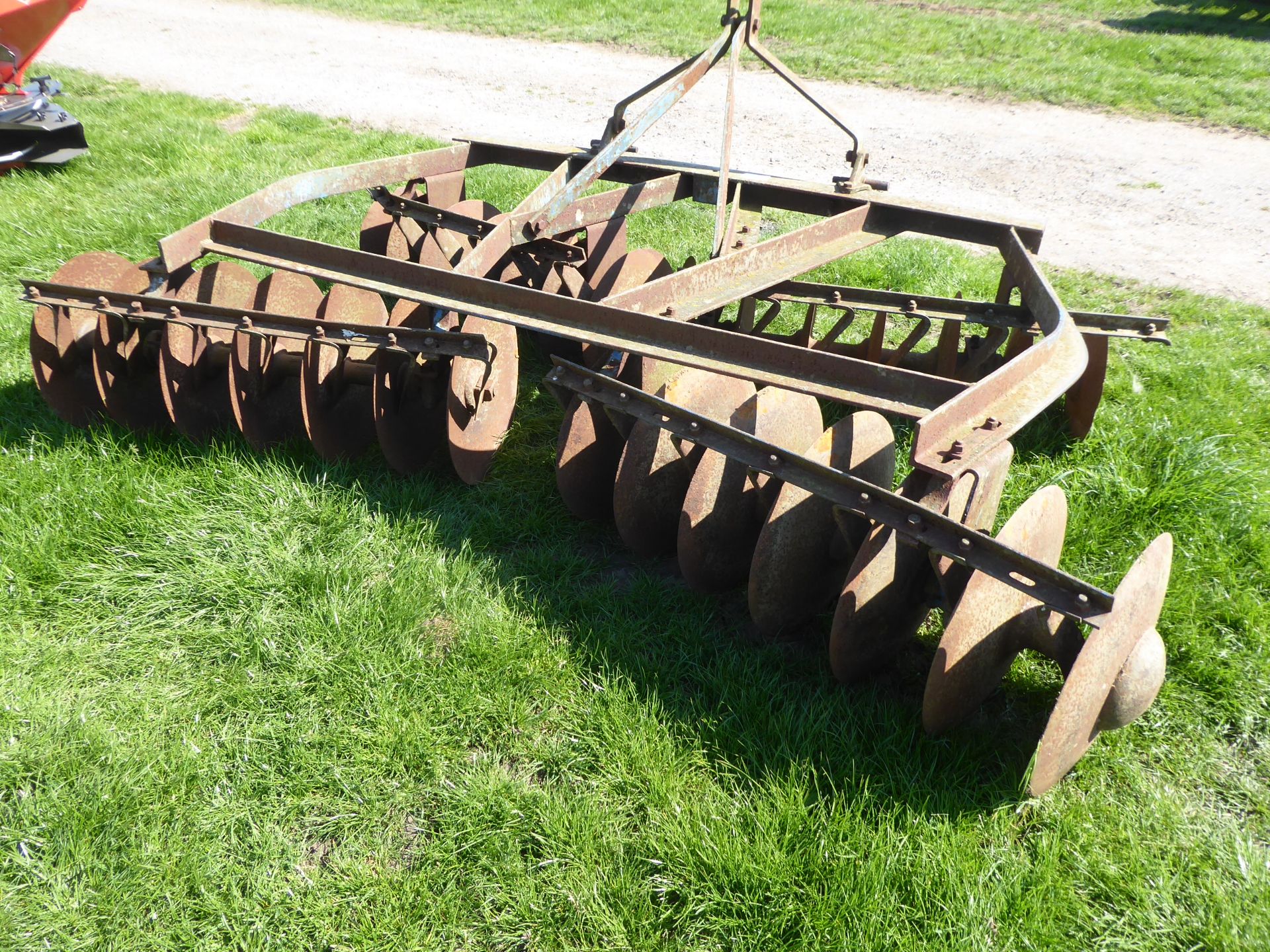 Ransome 9ft disc harrows