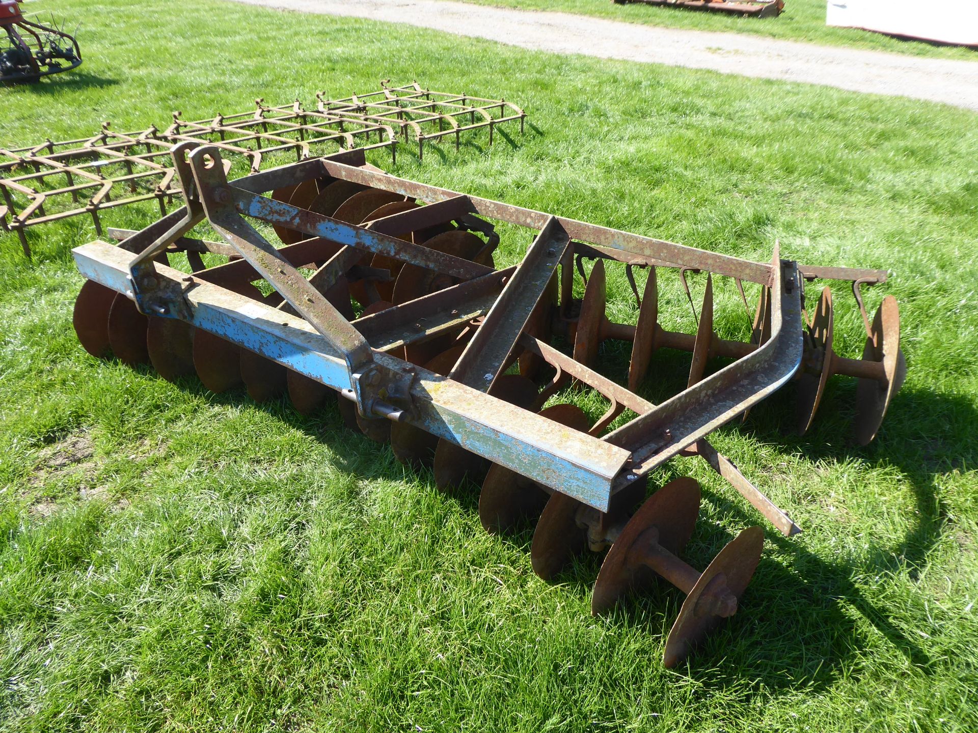 Ransome 9ft disc harrows