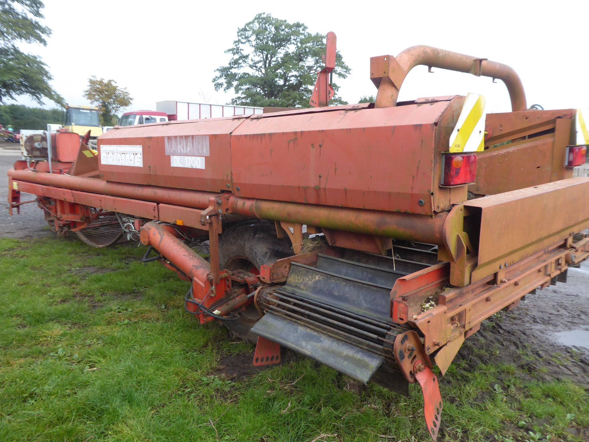 Grimme Variant potato windrower