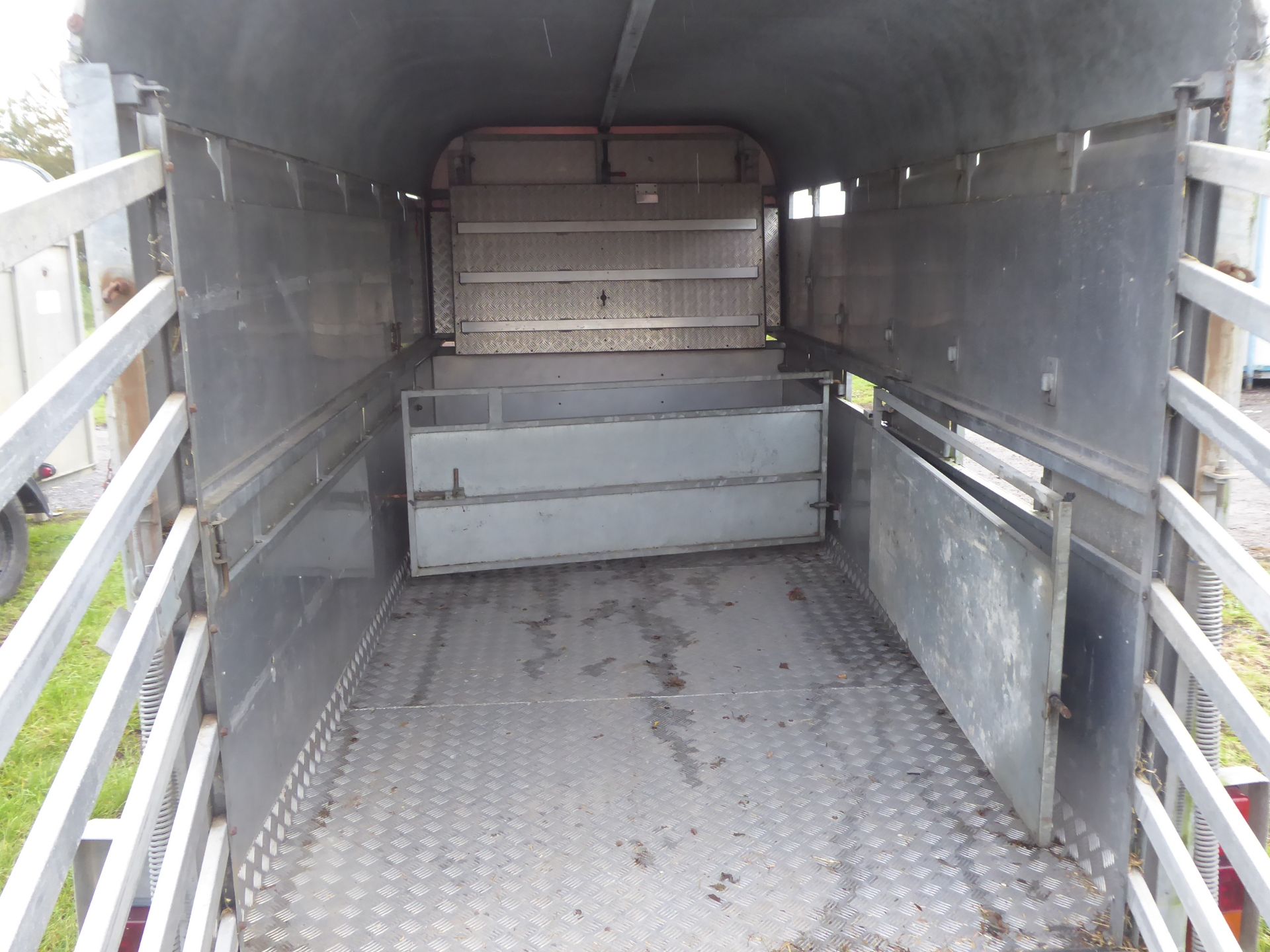 Graham Edwards twin axle 12ft sheep trailer c/w decks, full working ...