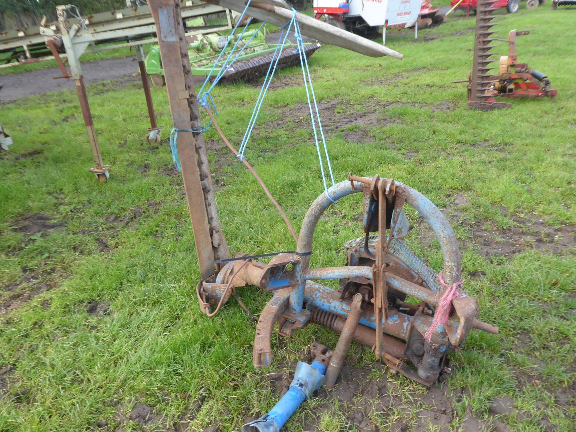 Ford/Ransome vintage finger bar mower, no blade otherwise complete ...