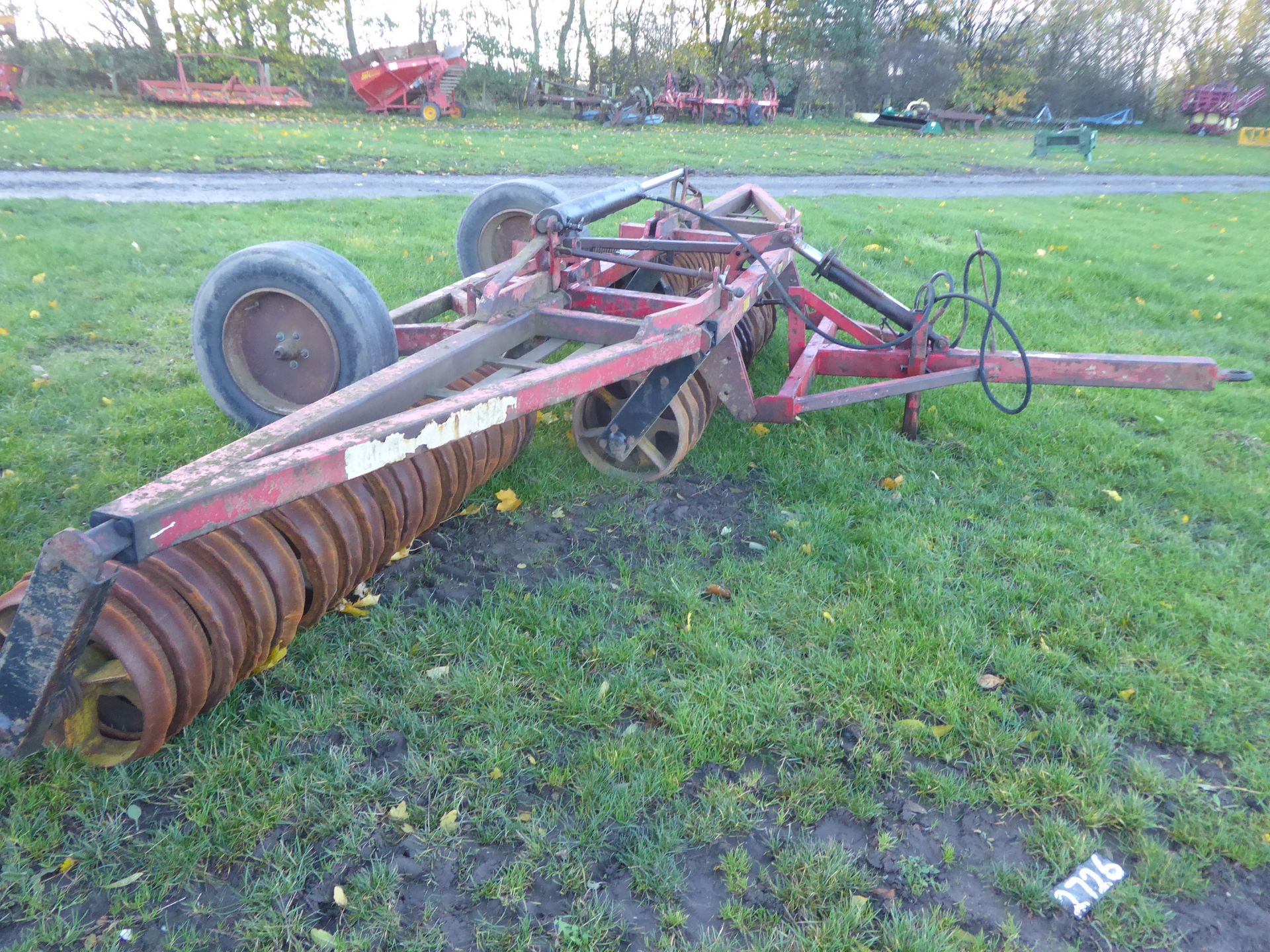 Vaderstad 6m folding rollers