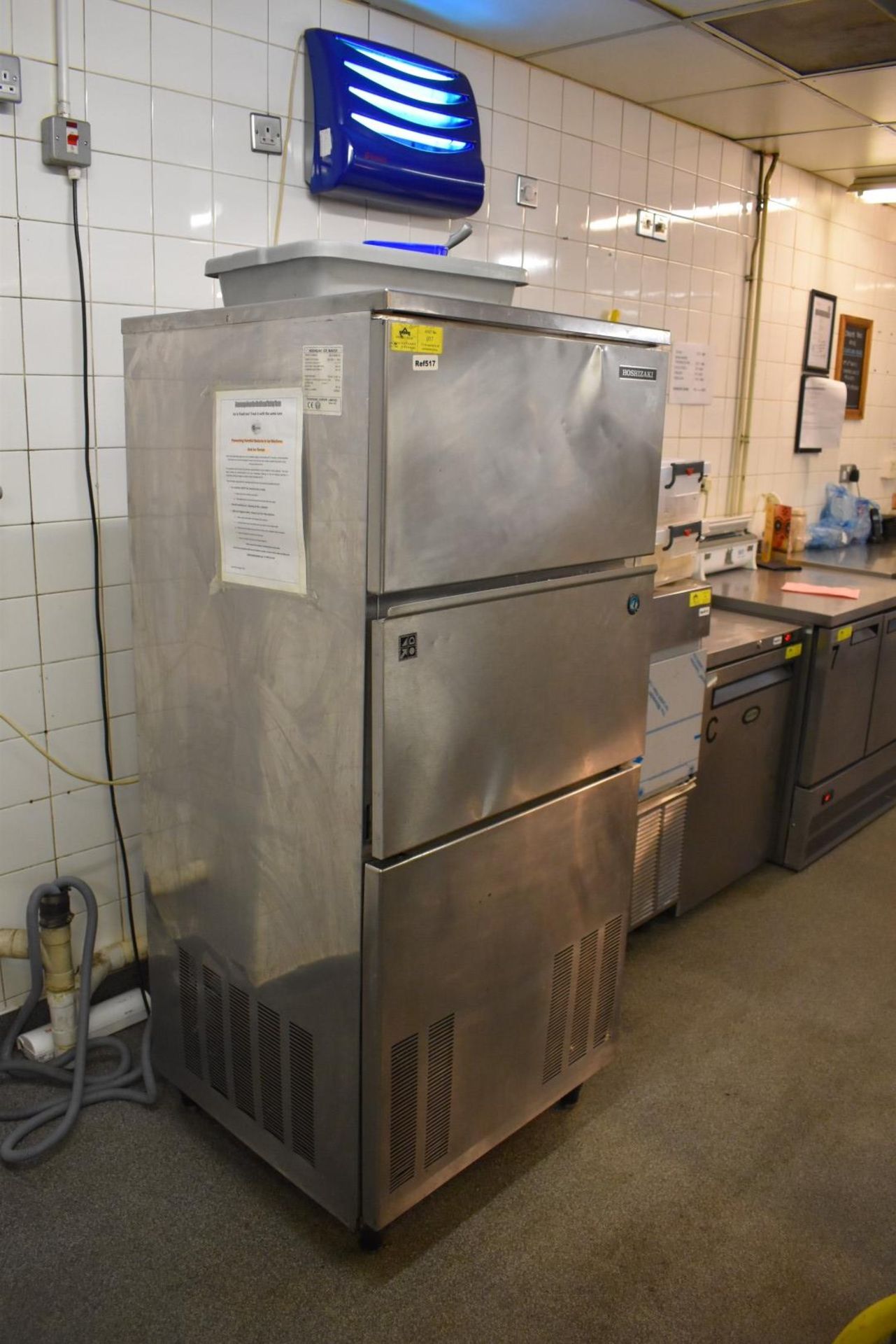 1 x Hoshizaki Ice Maker - Model IM-240ME-21 - H170 x W84 x D79 cms ...