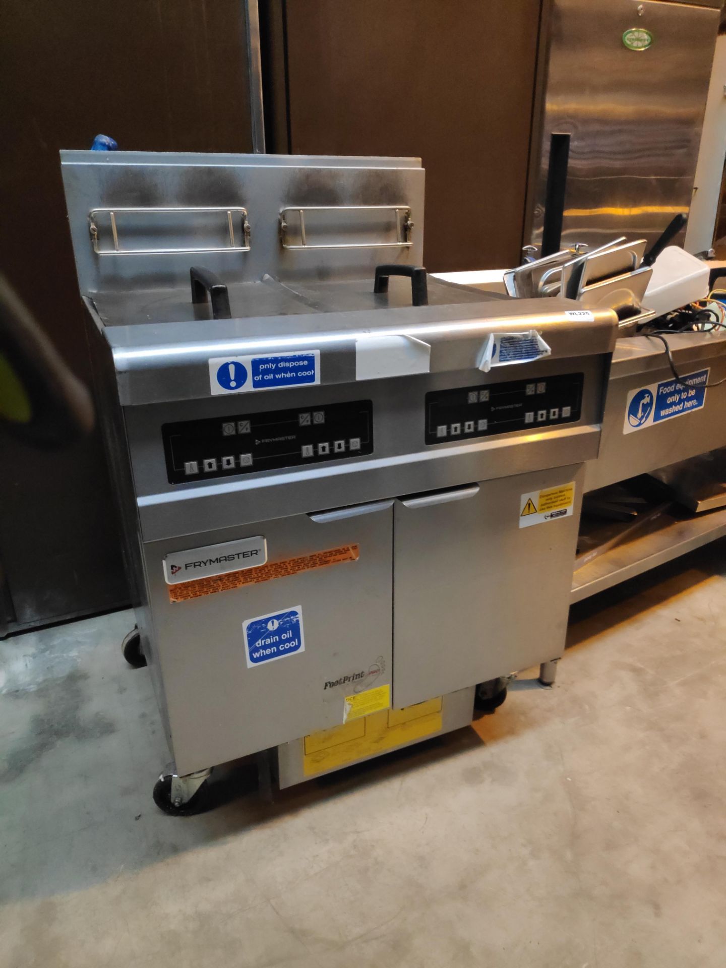 1 x Double Frymaster Fryer - Recently removed from London premises of a ...