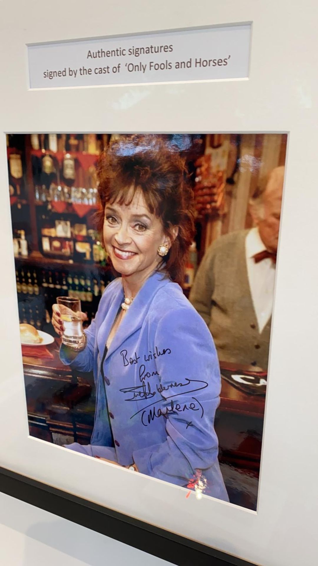 1 x Signed Autograph Framed Picture - ONLY FOOLS AND HORSES - Classic ...