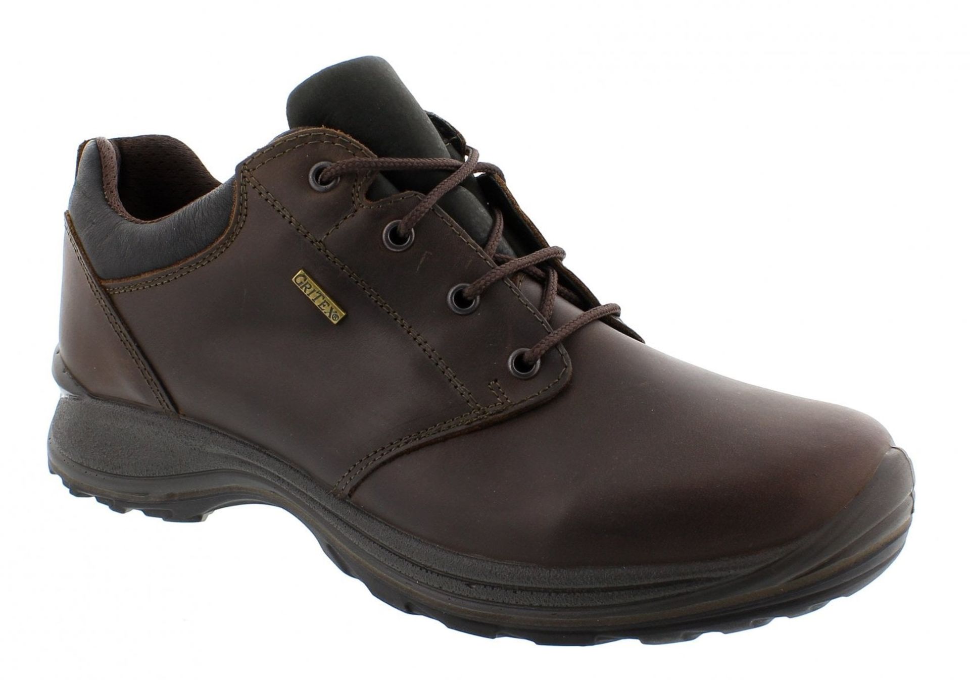 1 x Pair of Men's Grisport Brown Leather GriTex Shoes - Rogerson ...