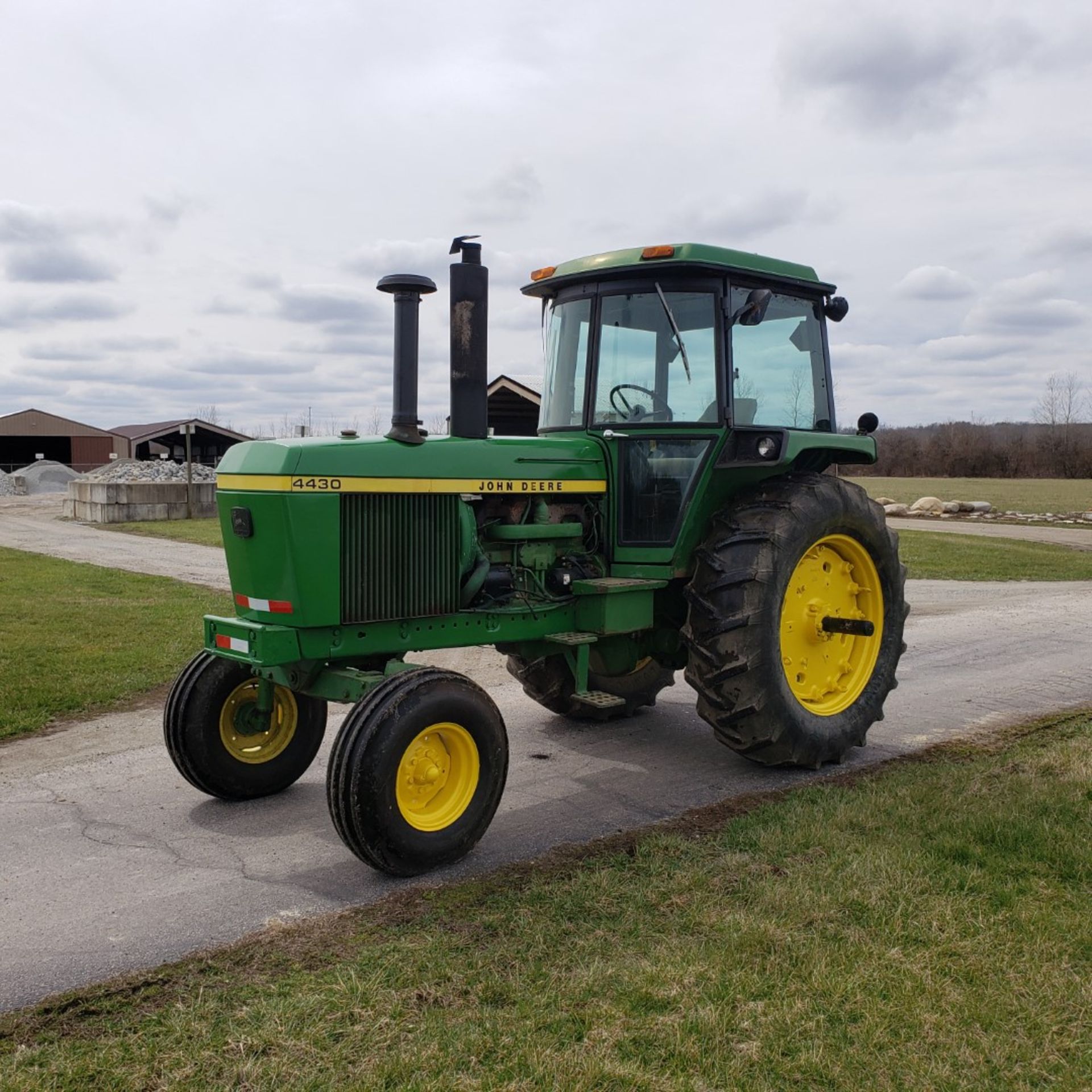 John Deere Model 4430 H Tractor w/ Enclosed Cab, 7520 Hours, s/n 030228R