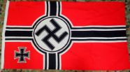 WW2 German Navy Kriegsmarine Battle Flag Very Good Condition Printed
