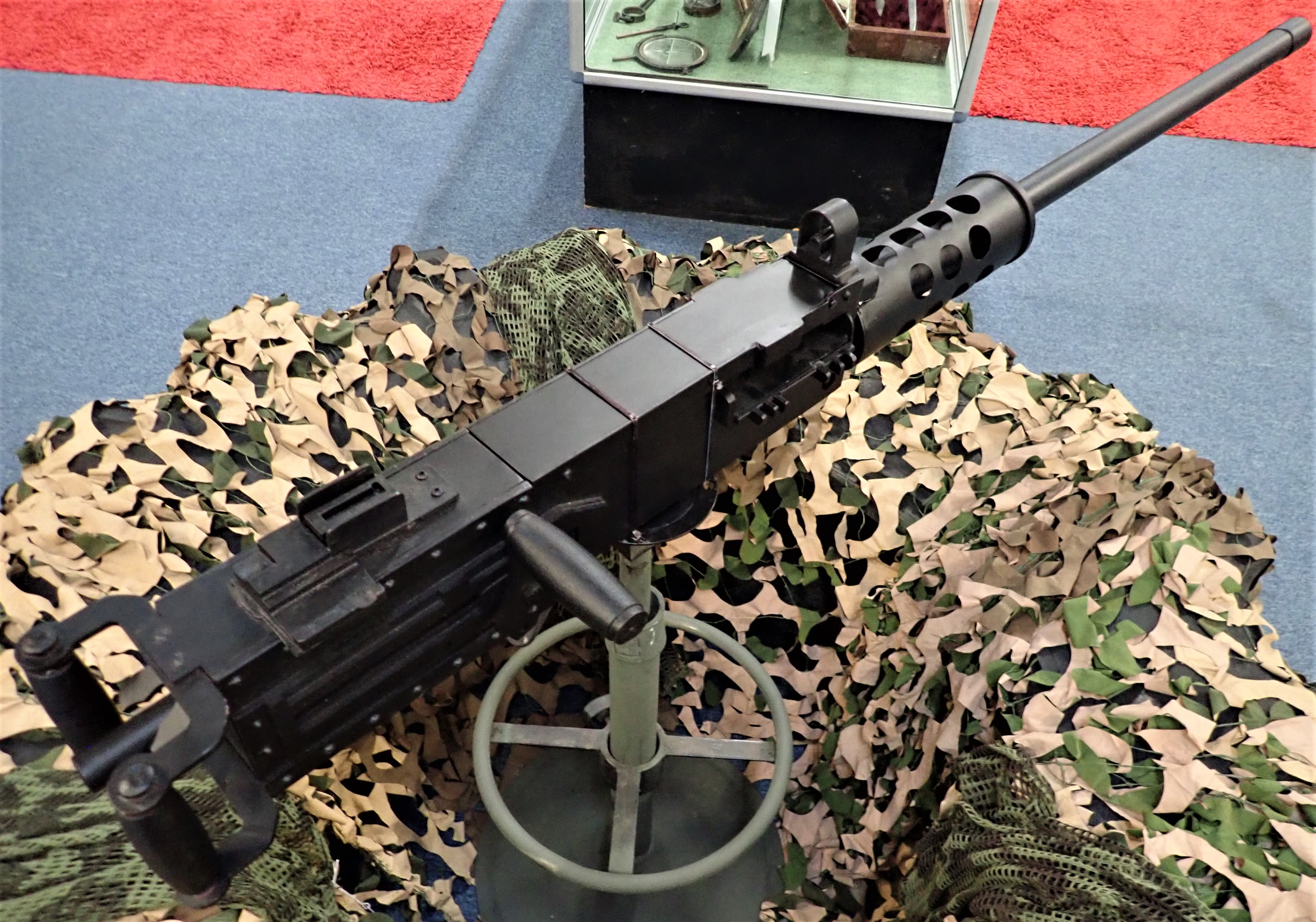WW2 U.S. M2 Browning .50 calibre replica display machine gun. Exact ...