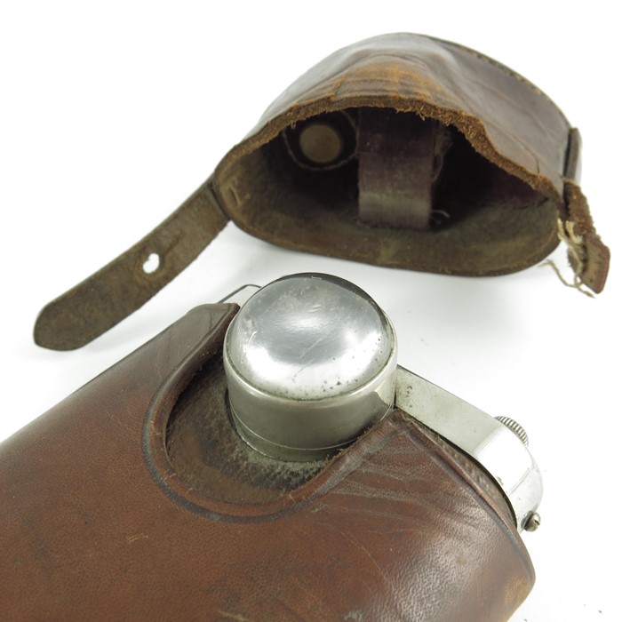 A World War One Orilux Officers trench torch, in original leather case ...