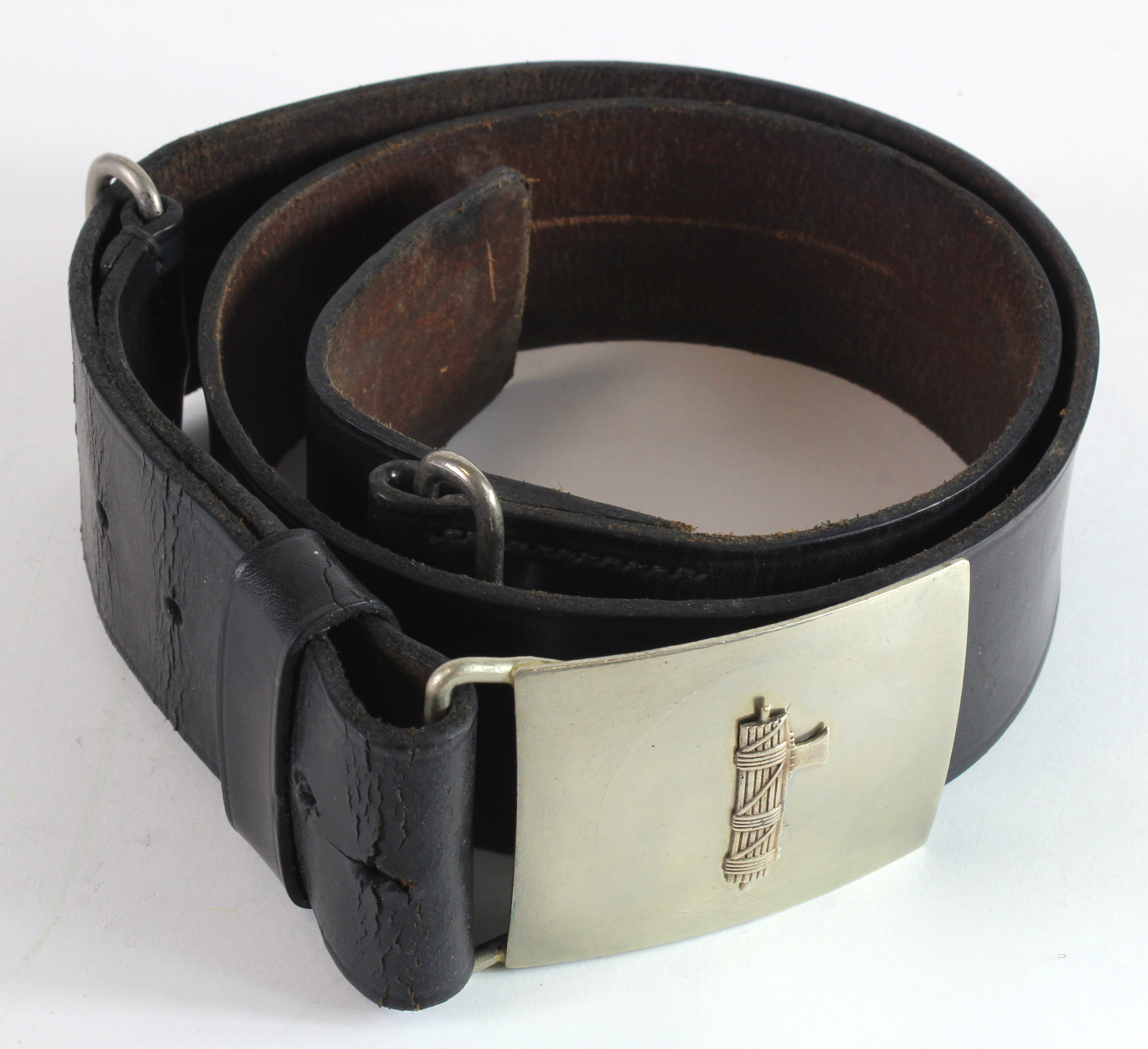 British Union of Fascists 1st pattern leather belt and Buckle. Buckle ...