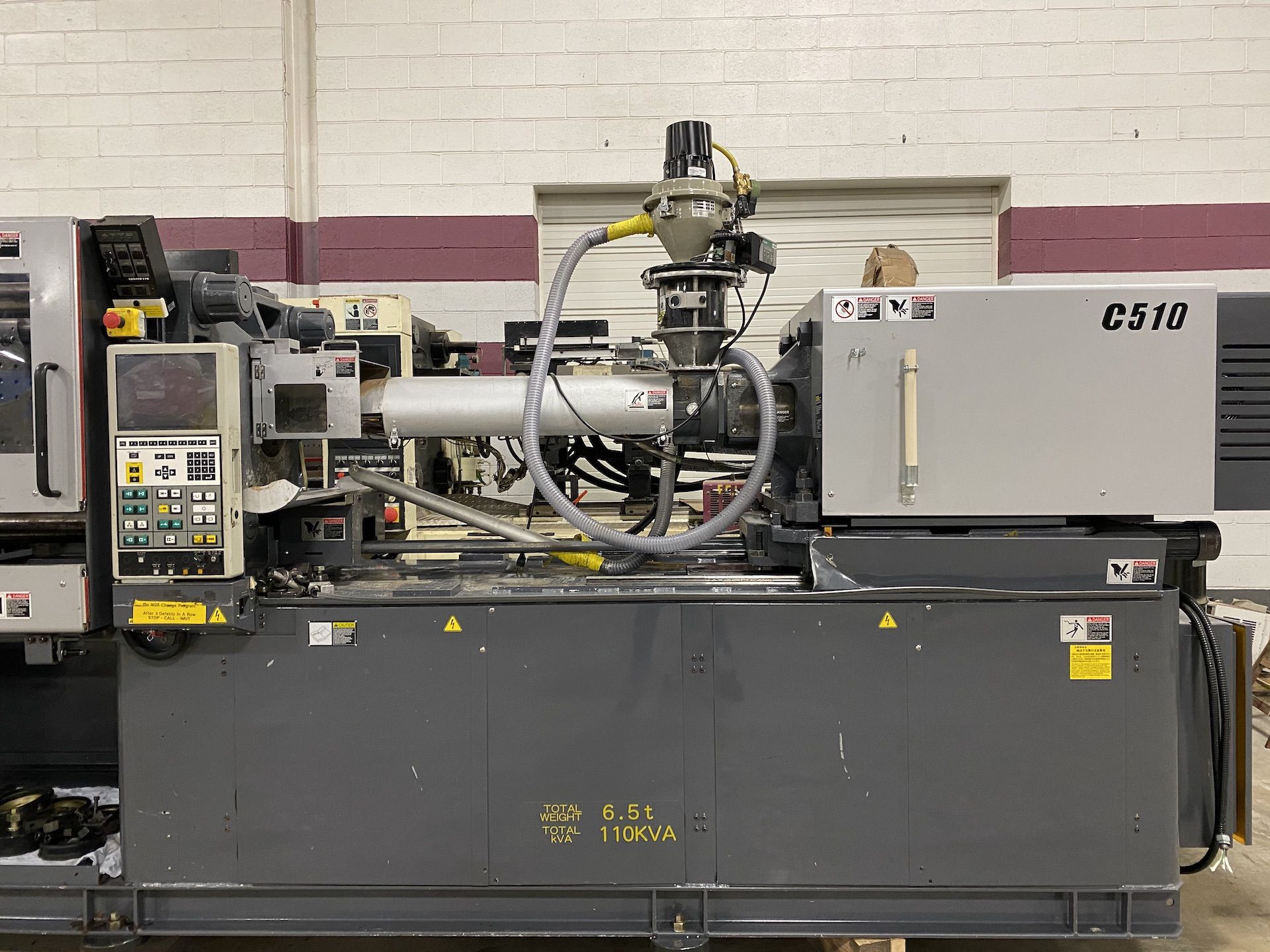 Sumitomo SE180D, 198 Ton All Electric Injection Press, New in 2005 ...