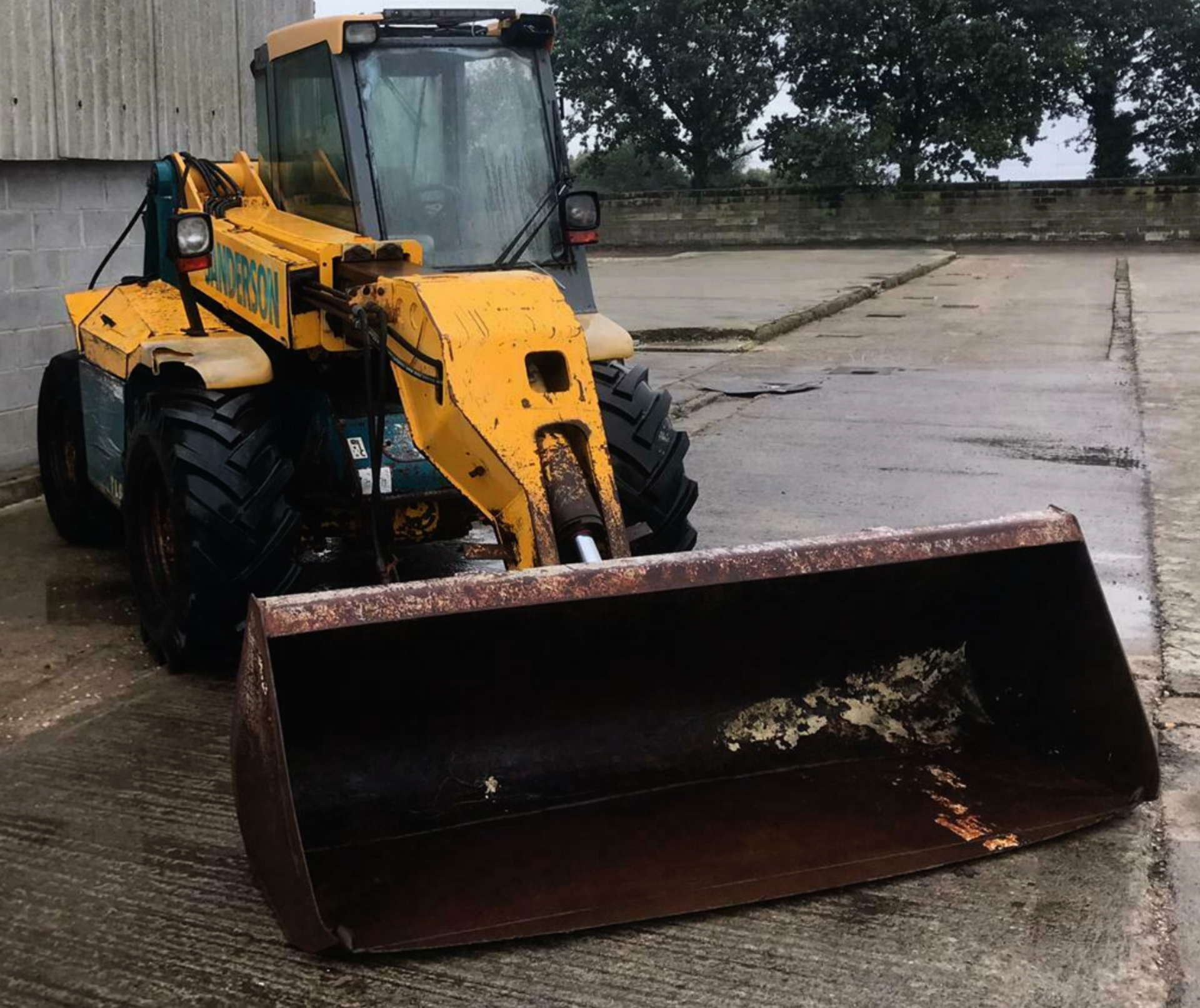 Sanderson TL6st telehandler Year: 1997 S reg Road registered No ...