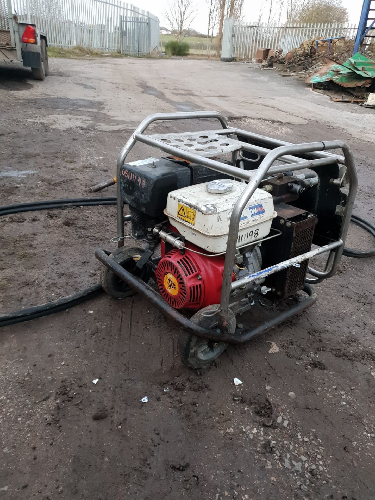 JS - JCB BEAVER HYDRAULIC JIGGER PICK POWER PACK, FULL WORKING ORDER ...