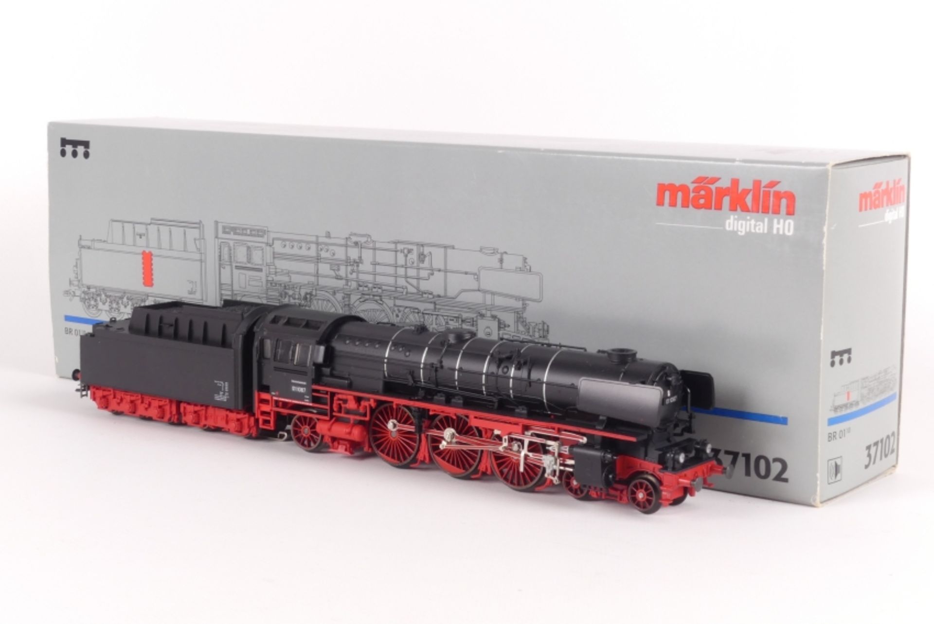 Märklin 37102, Dampflok "01 1087" der Bundesbahn, Digital-*-Technik ...