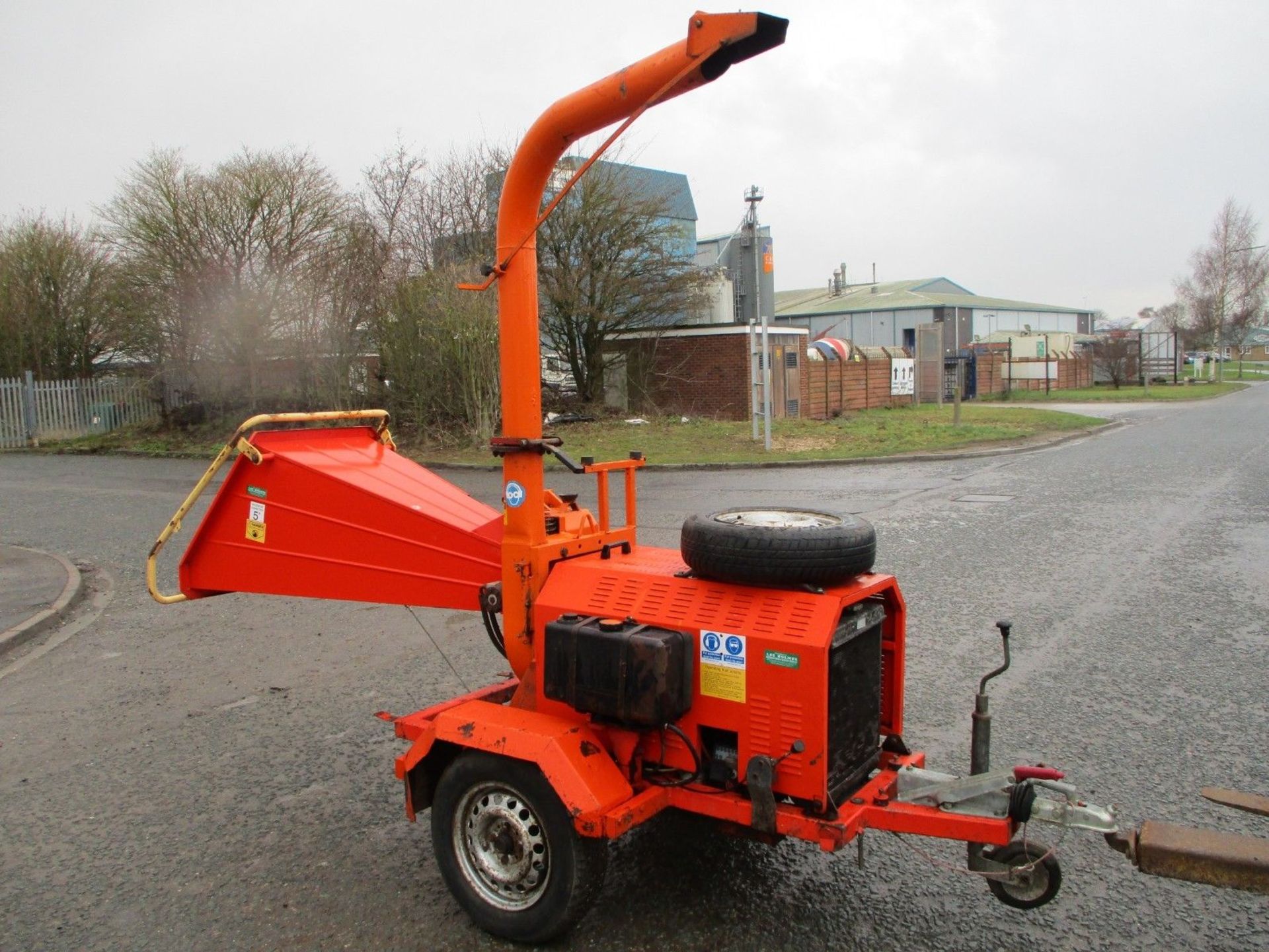 Camon C250 Wood Chipper. Electric start 3 cylinder diesel engine ...