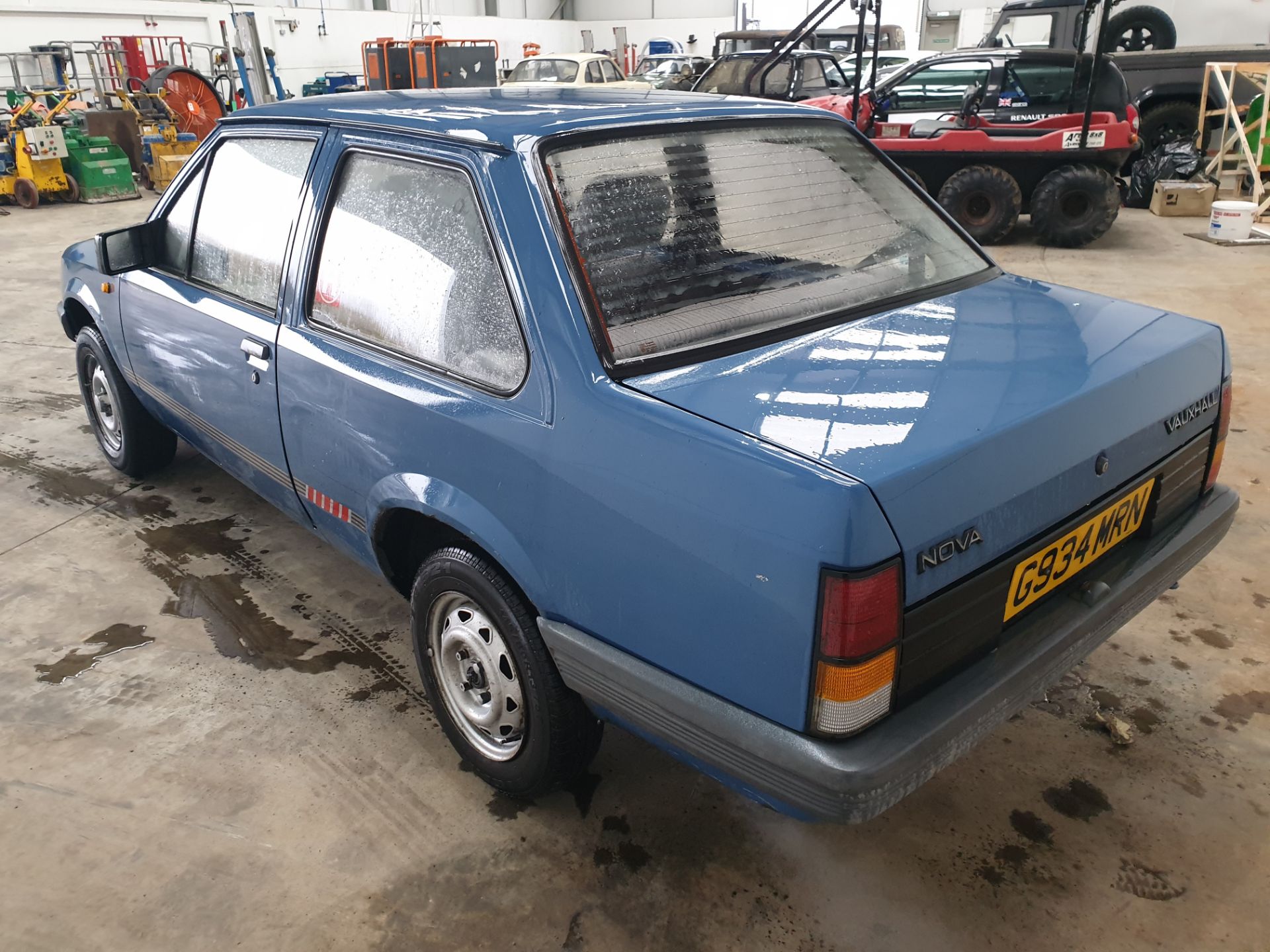 1990 Vauxhall Nova 2 dr saloon, starts, runs and drives . NO DOCS ...