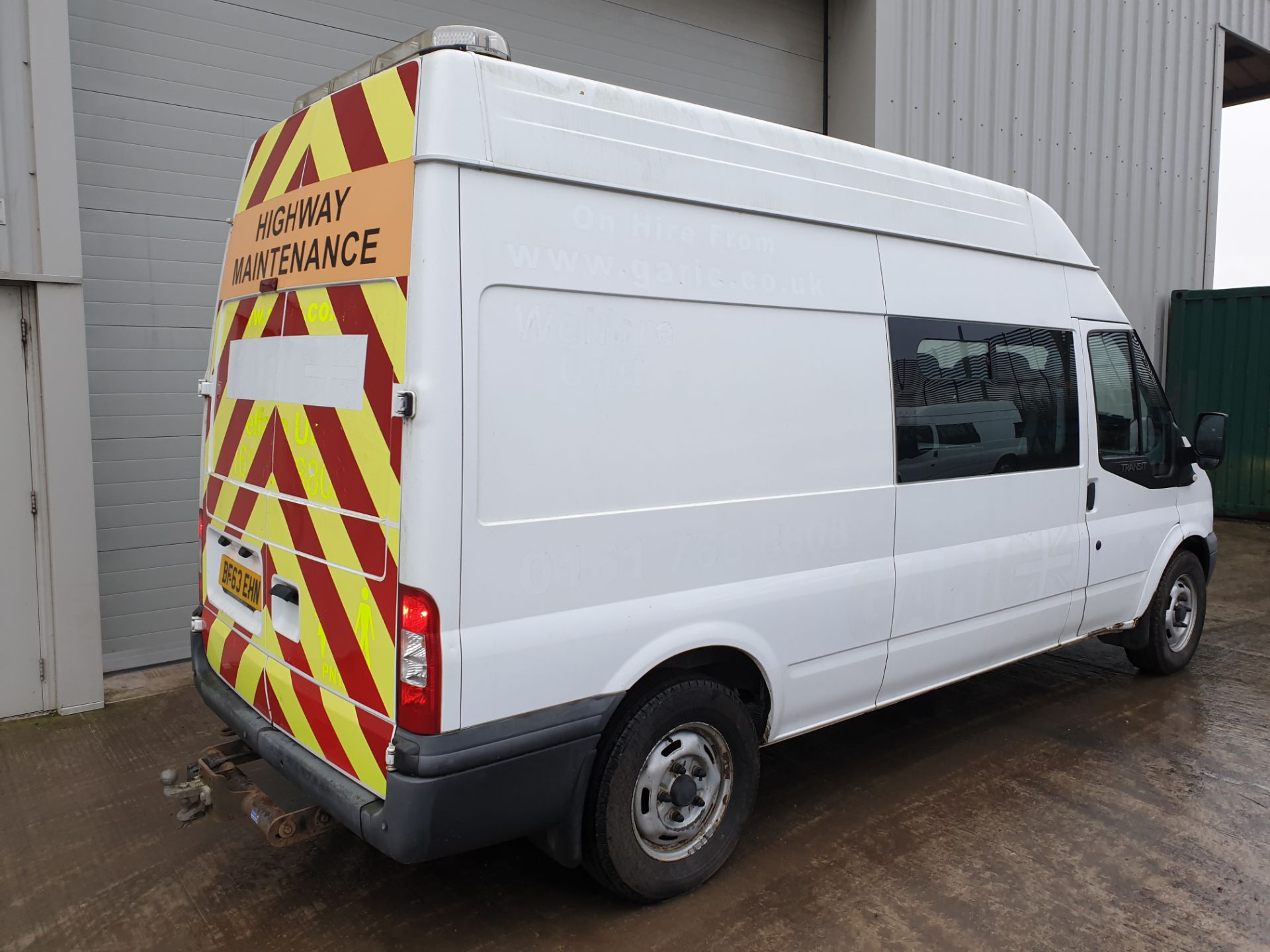2013 / 63 Ford Transit 2.4 Diesel Welfare Van - Comes with 11k welfare ...