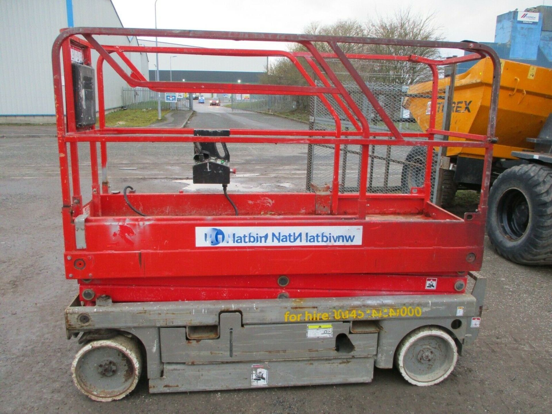 Haulotte Compact 8 Cherry Picker Year 2007. About 8.2 metres working ...