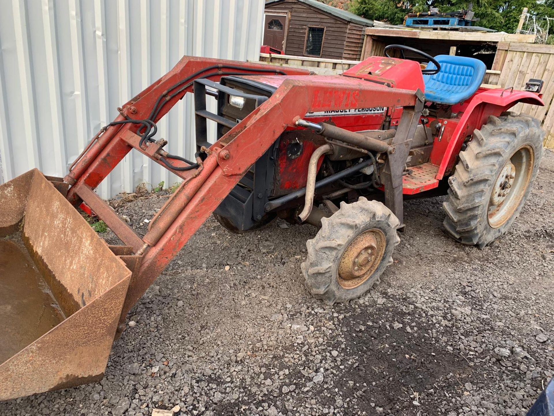 Massey Ferguson 1030 Loader Tractor Starts runs drives & lifts ...