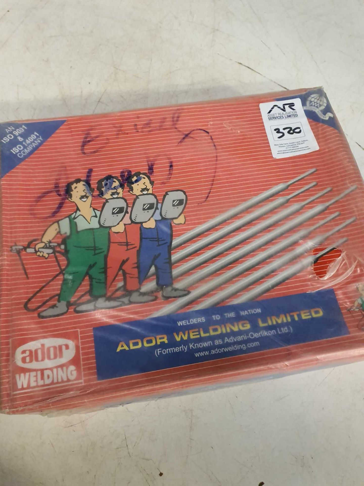 Ador welding electrode magnabond Appraisal: Used Model/Serial No: N/A ...